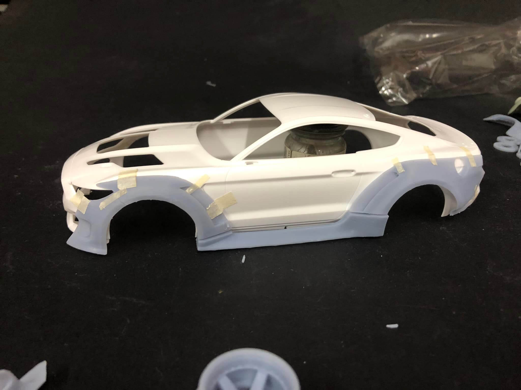 Clinched Flares 2015 Mustang Body Kit - 3D Model by bayazoff