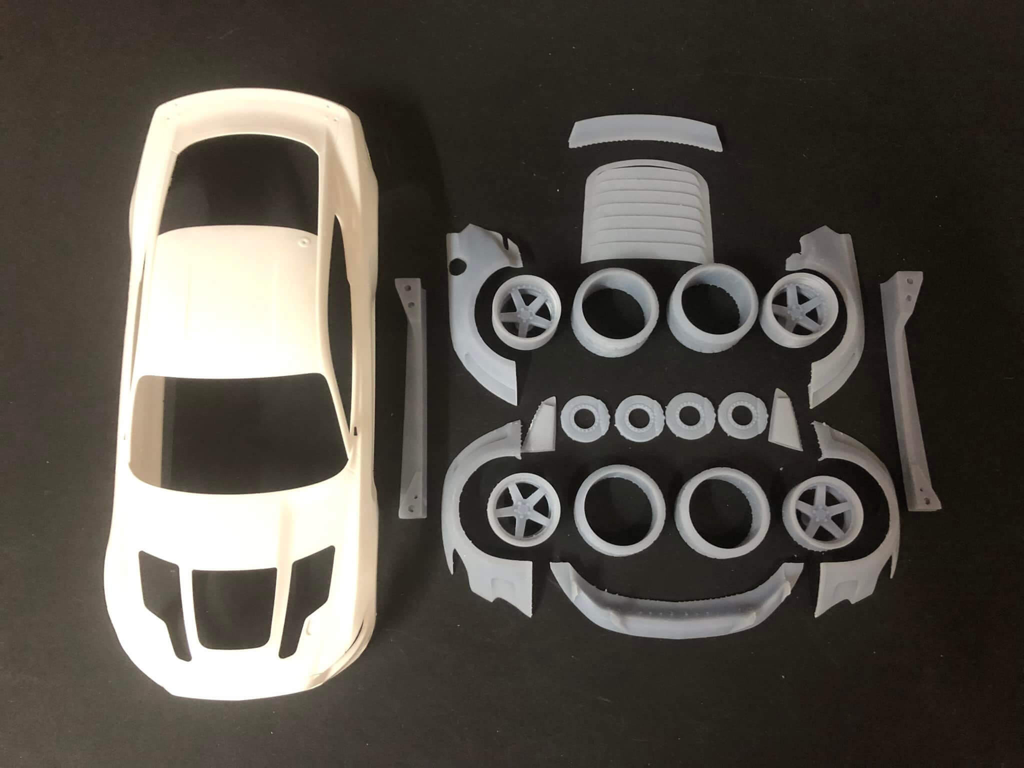 Clinched Flares 2015 Mustang Body Kit - 3D Model by bayazoff