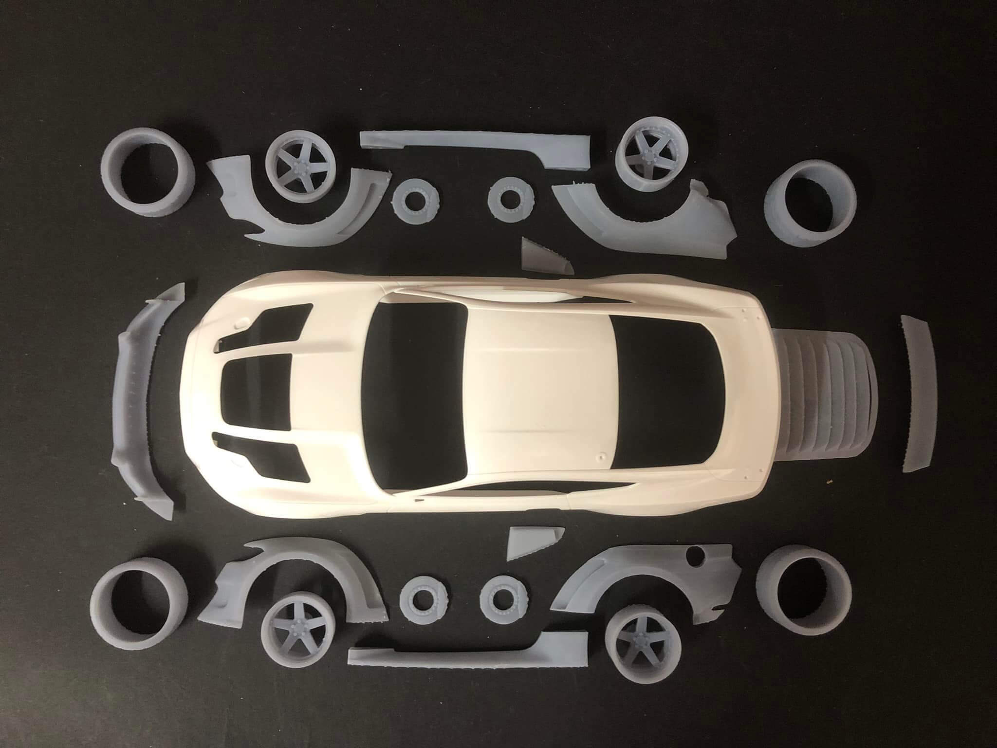 Clinched Flares 2015 Mustang Body Kit - 3D Model by bayazoff