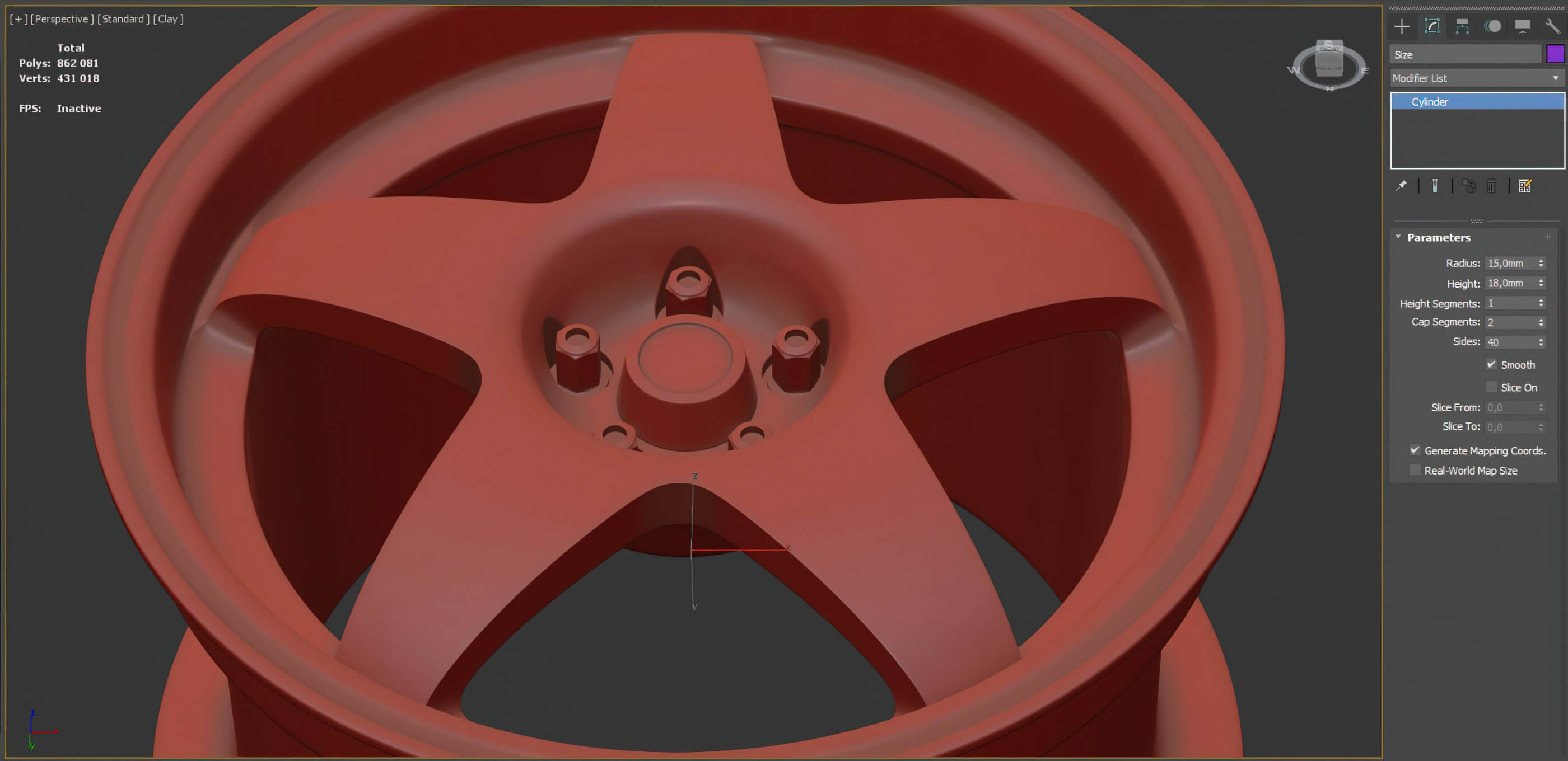 Compomotive MO1776 - 3D Model by bayazoff