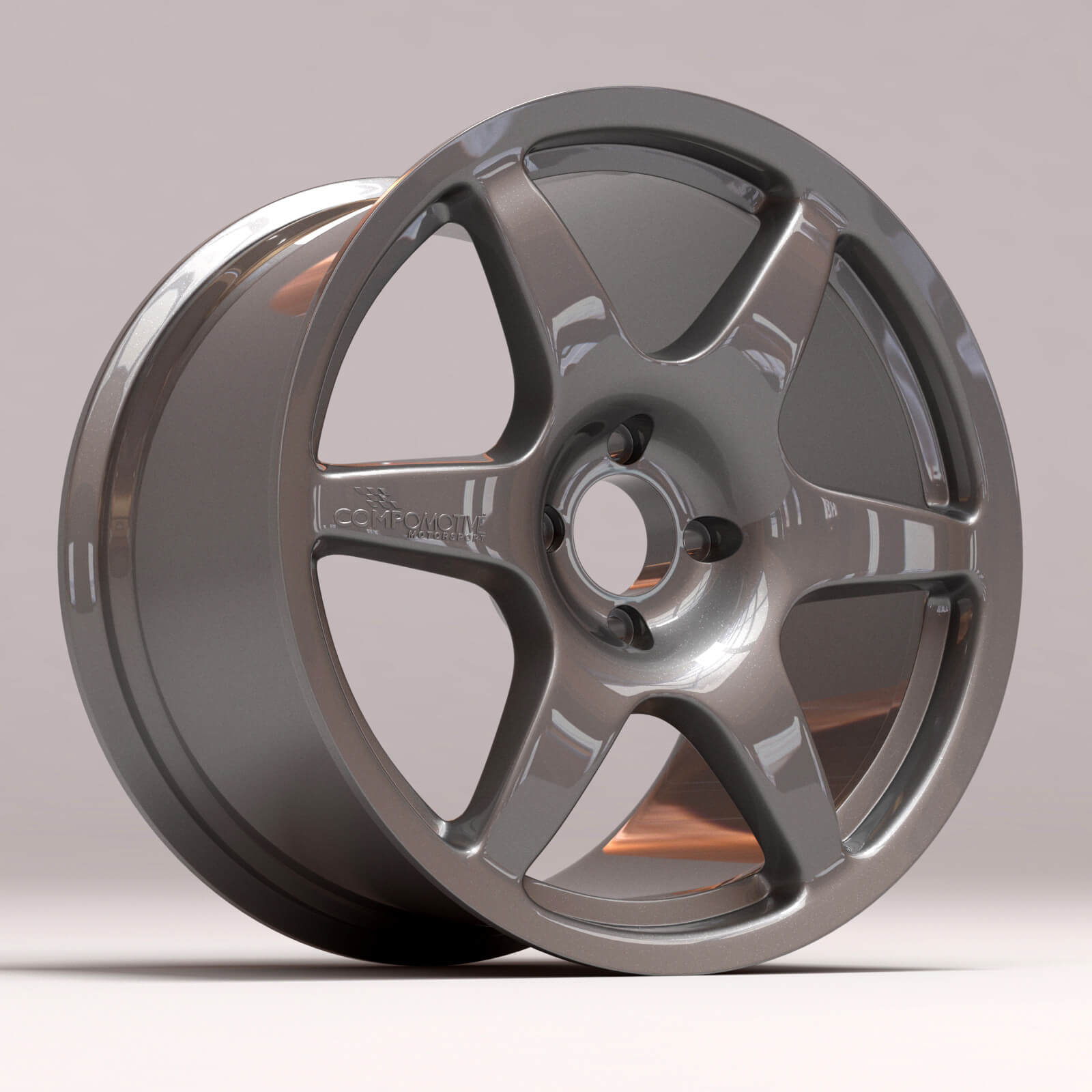 Compomotive MO6 Printable Rim Two Versions - 3D Print Model by bayazoff