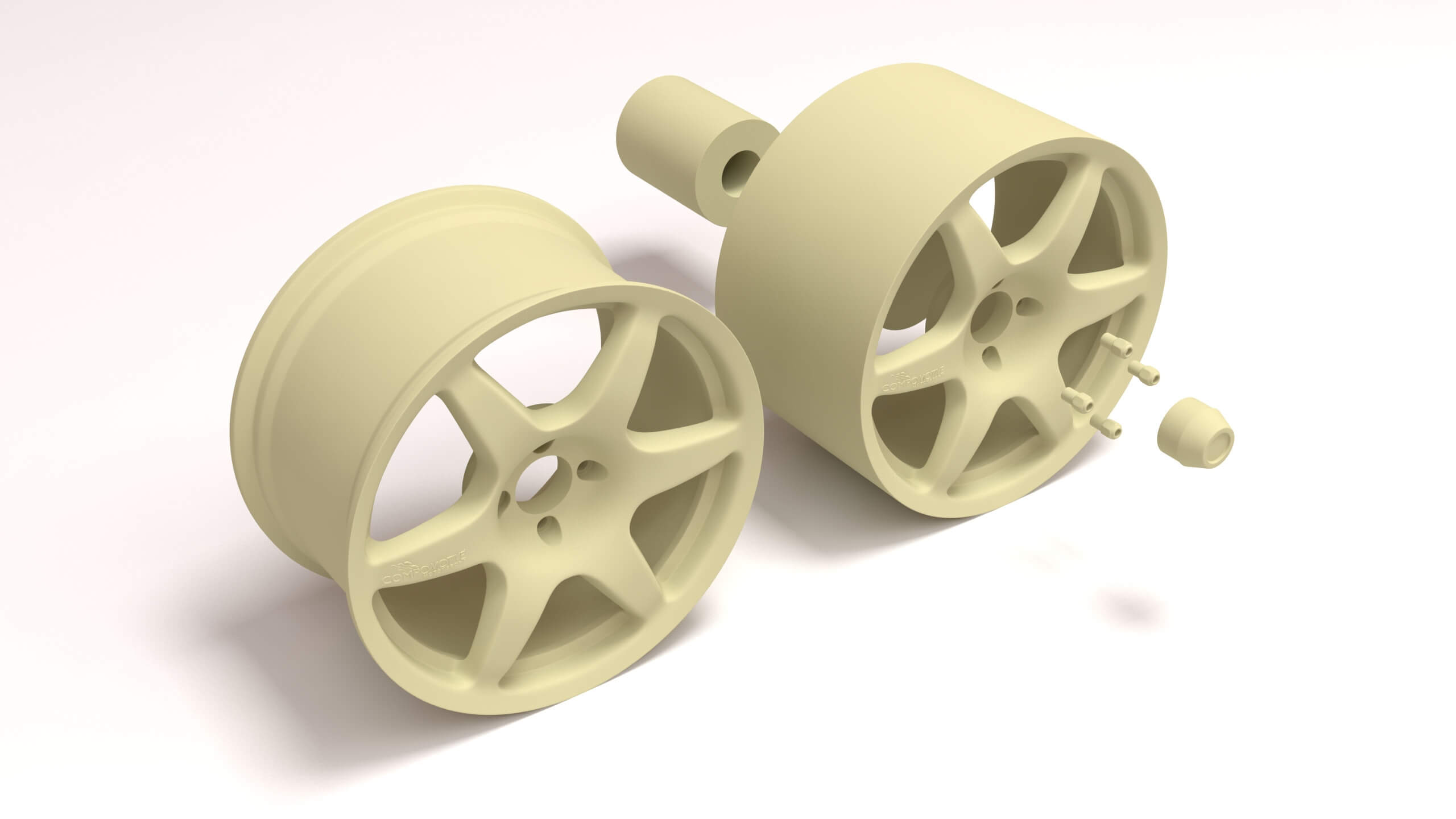 Compomotive MO6 Printable Rim Three Versions - 3D Model by bayazoff