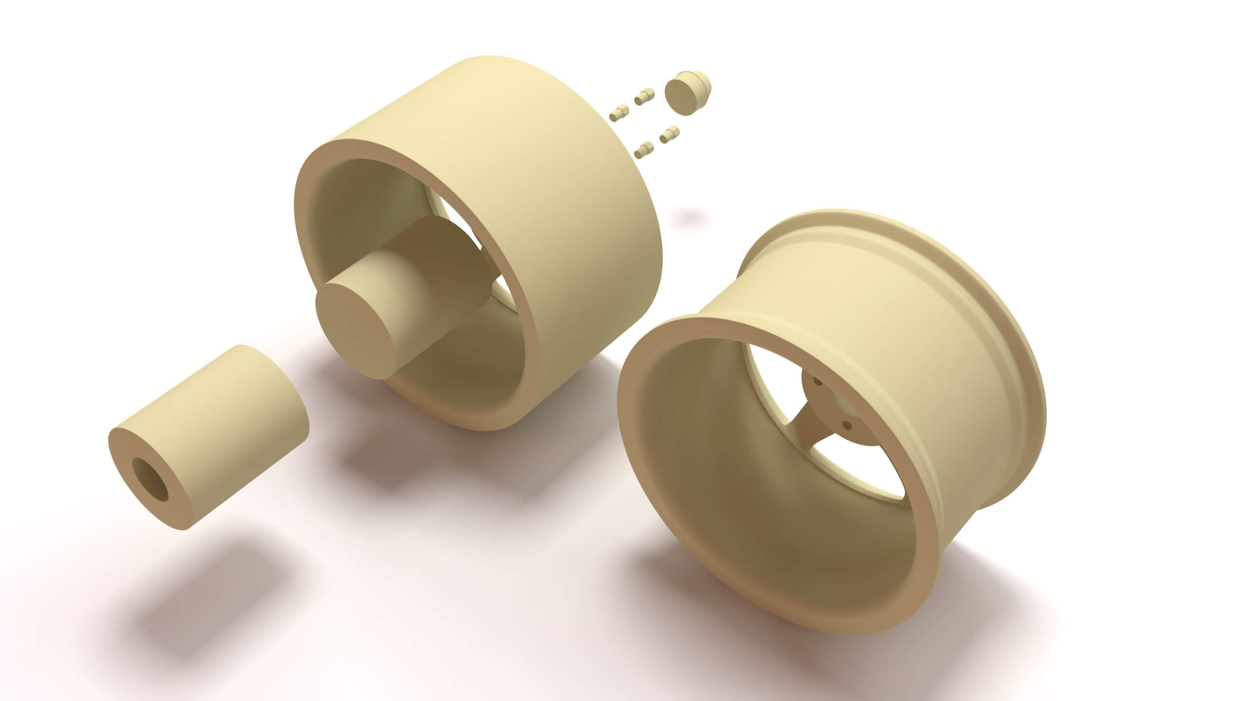 Compomotive MO6 Printable Rim Three Versions - 3D Model by bayazoff