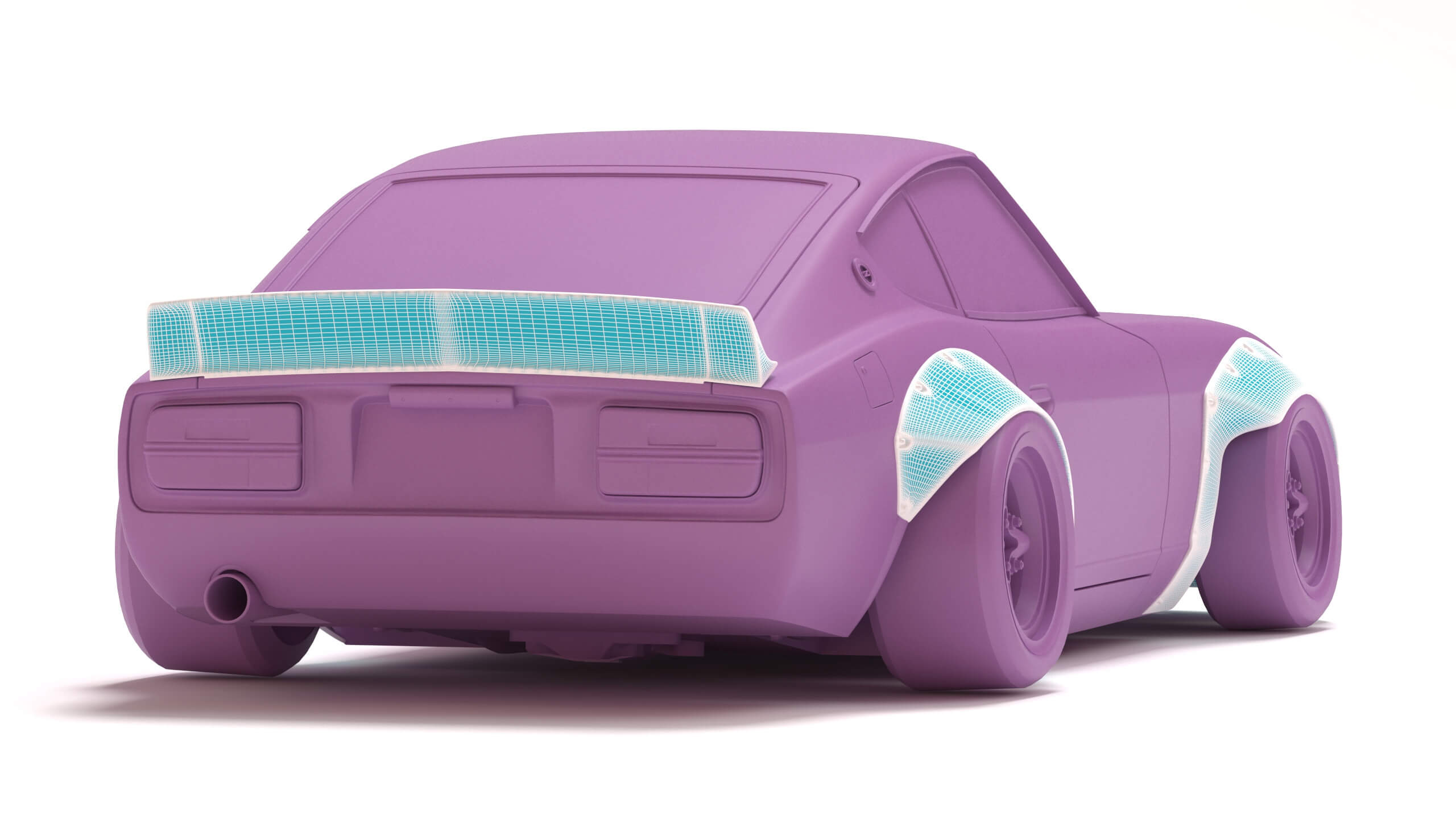 Datsun 240Z Pandem Kit - 3D Model by bayazoff