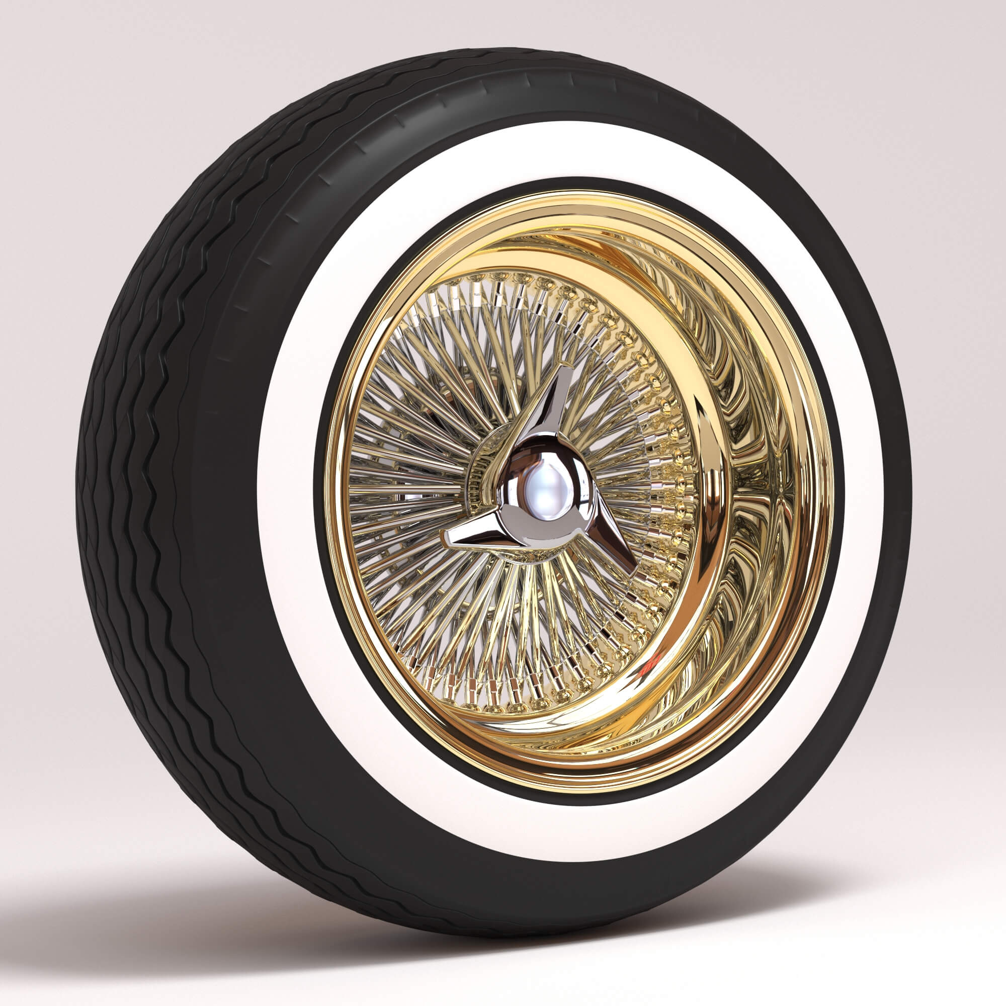 Dayton 13X7 Wire Wheel - 3D Print Model by bayazoff