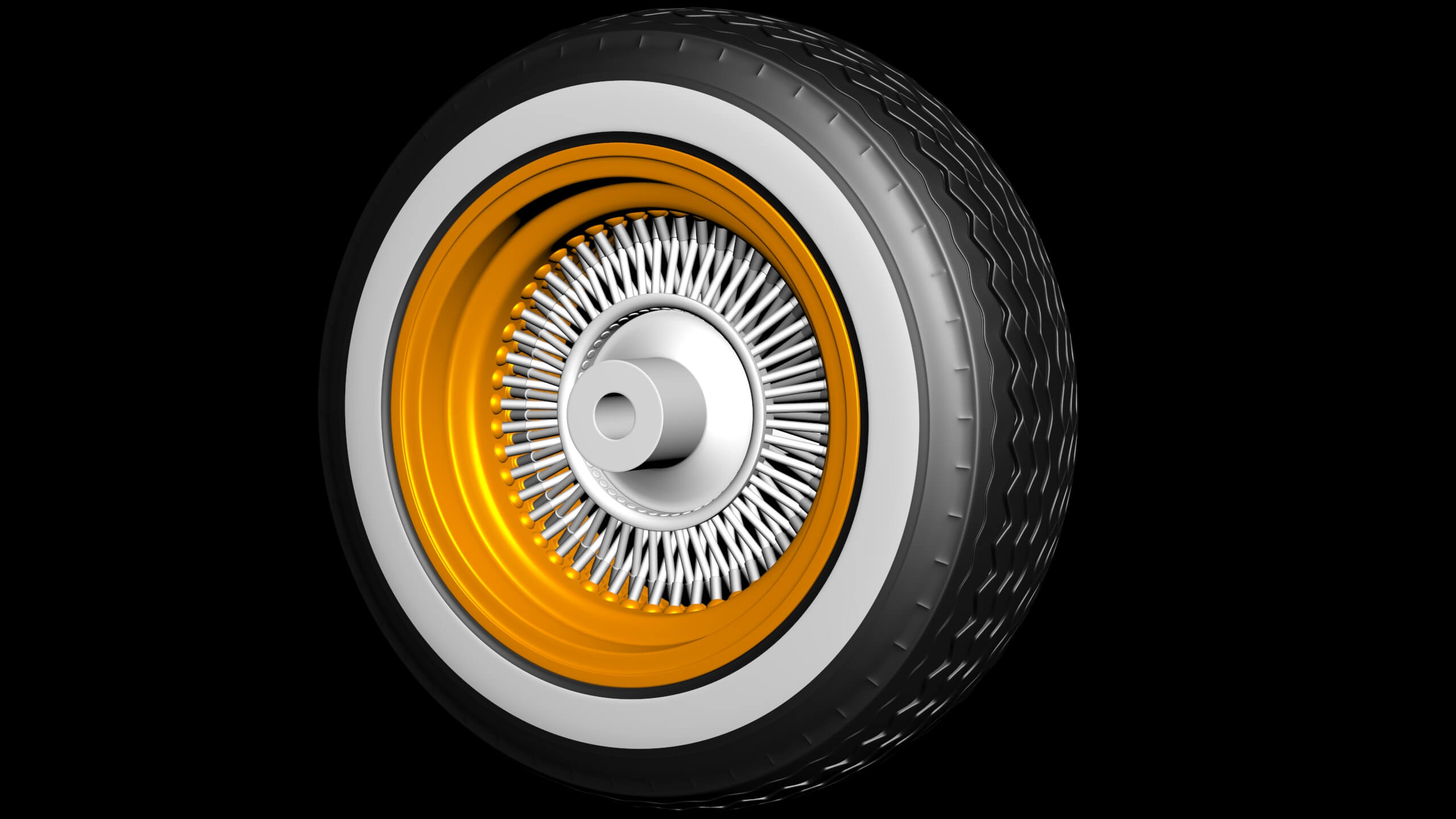 Dayton 13X7 Wire Wheel - 3D Print Model by bayazoff