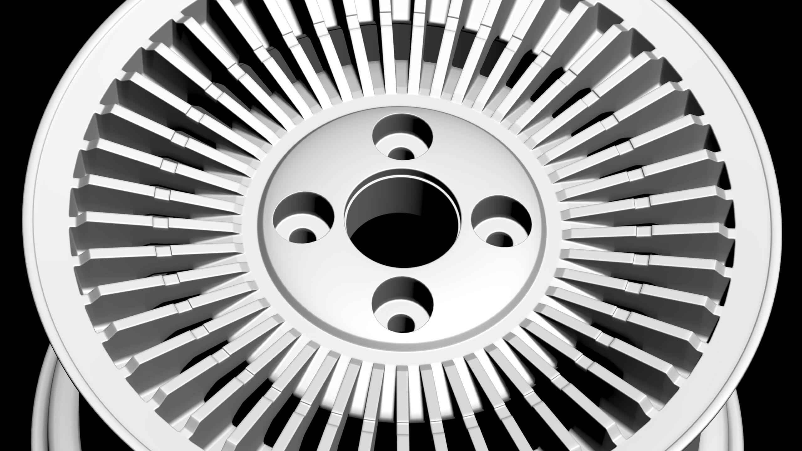 DeLorean Rim - 3D Print Model by bayazoff