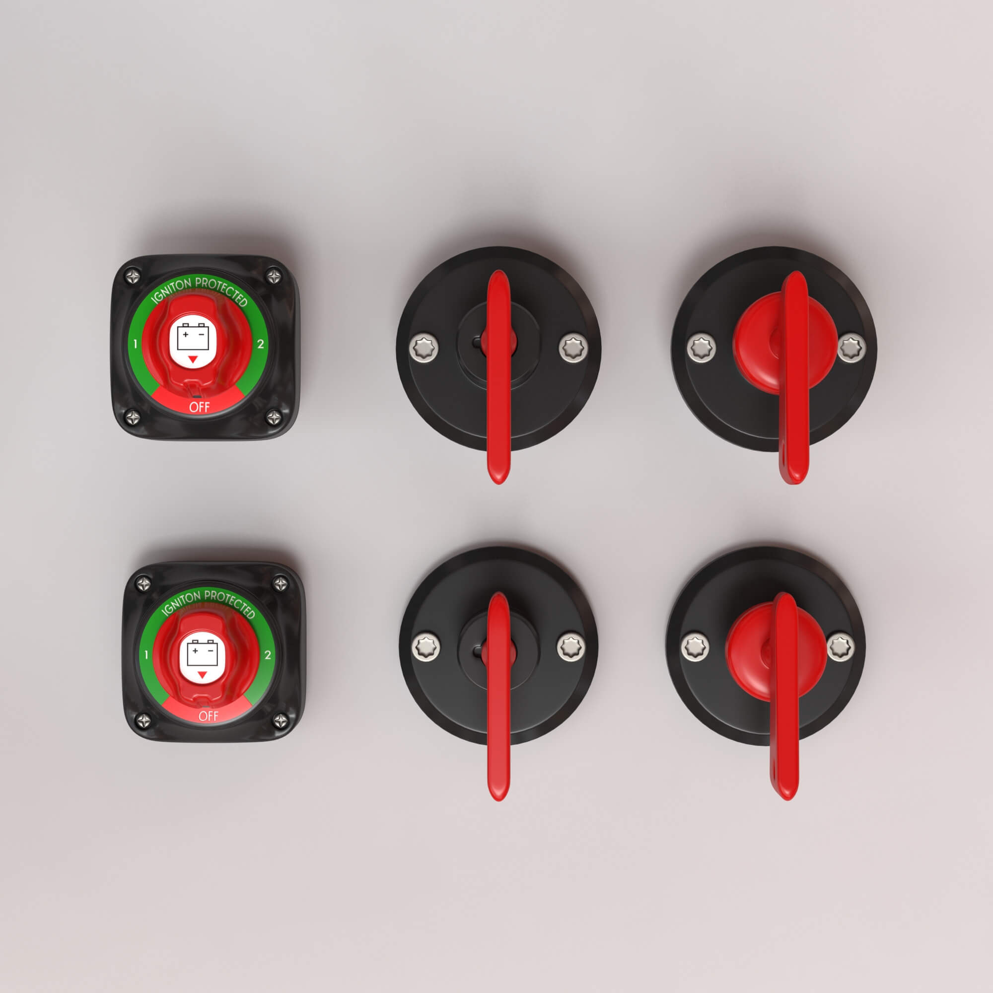 Drift Car Interior Kit 02 Hand Brakes Switches Seat - 3D Model by bayazoff