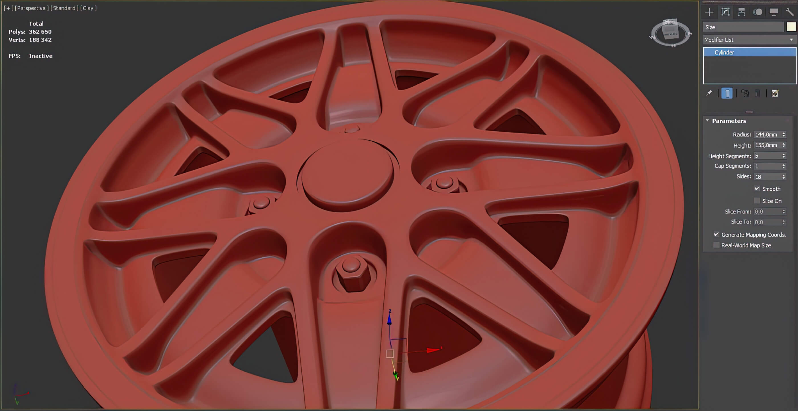 Empi Cosmic 4 Bolts Printable - 3D Model by bayazoff