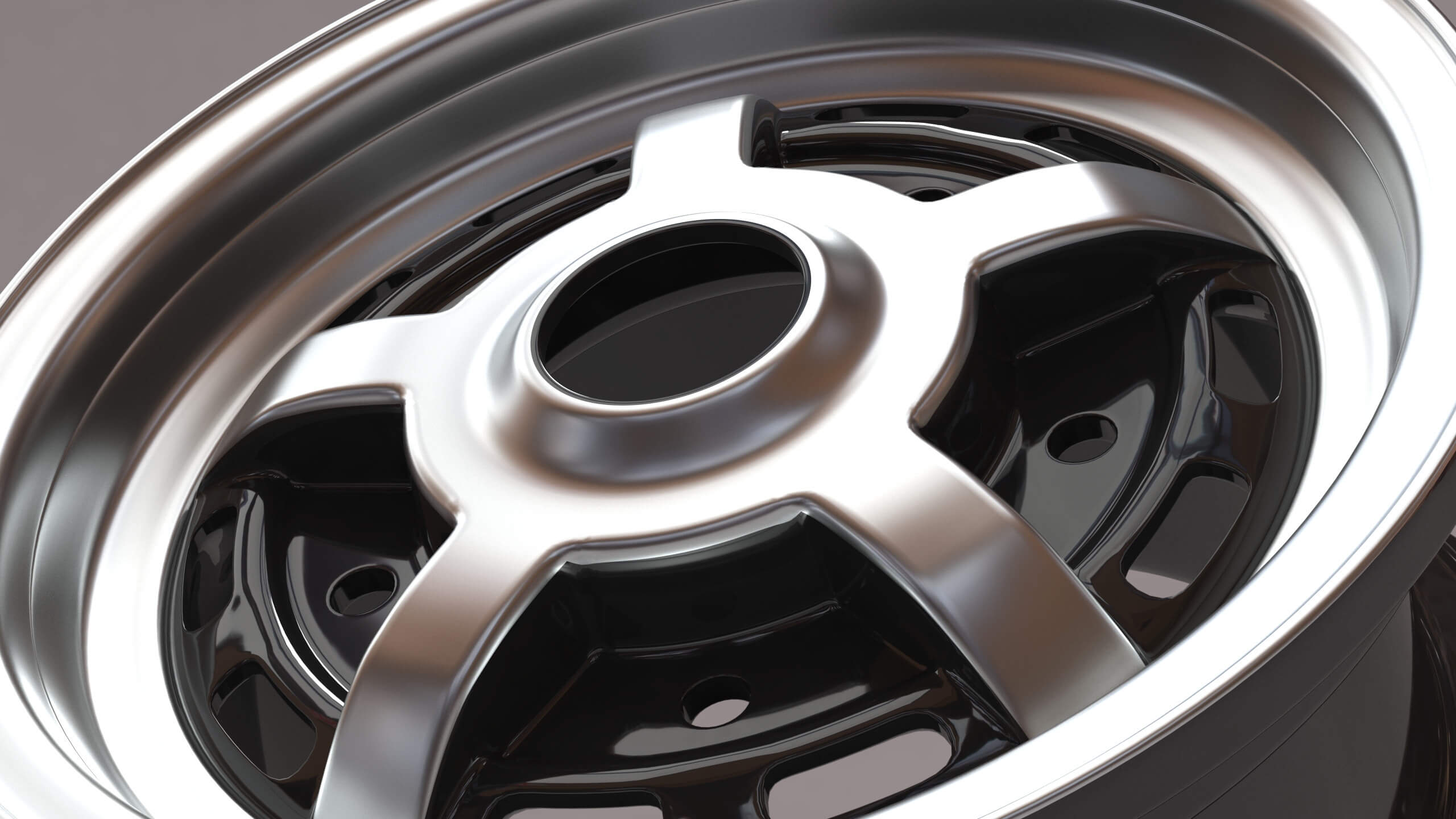 Empi Sprint Star 5Spoke Rim - 3D Model by bayazoff