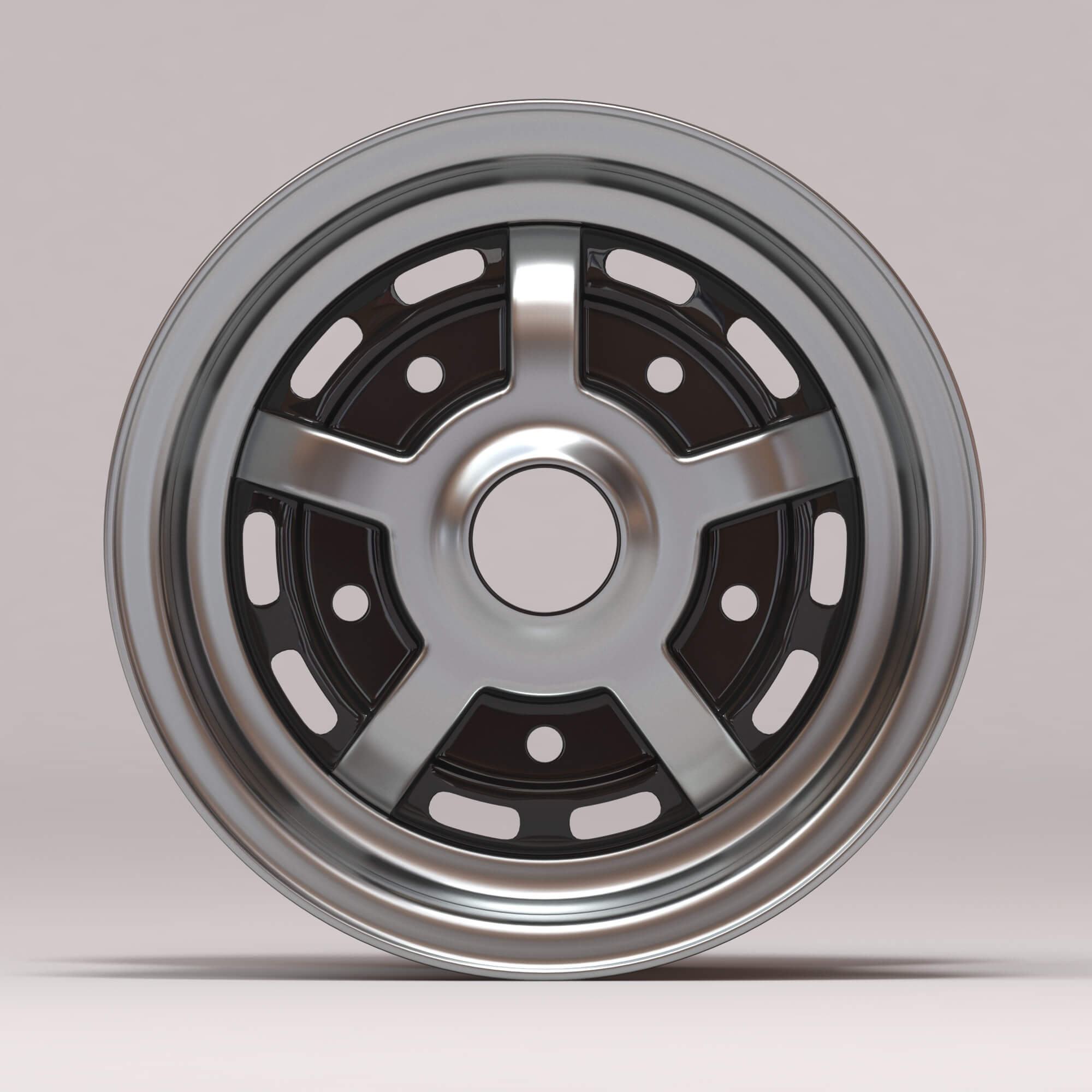 Empi Sprint Star 5Spoke Rim - 3D Model by bayazoff