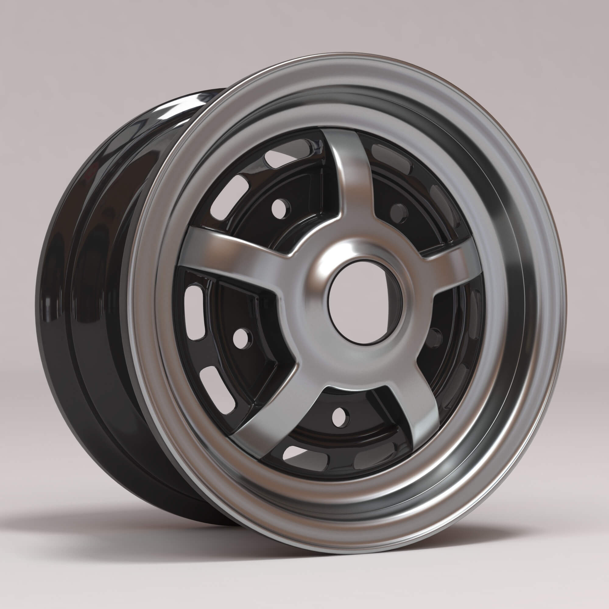 Empi Sprint Star 5Spoke Rim - 3D Model by bayazoff