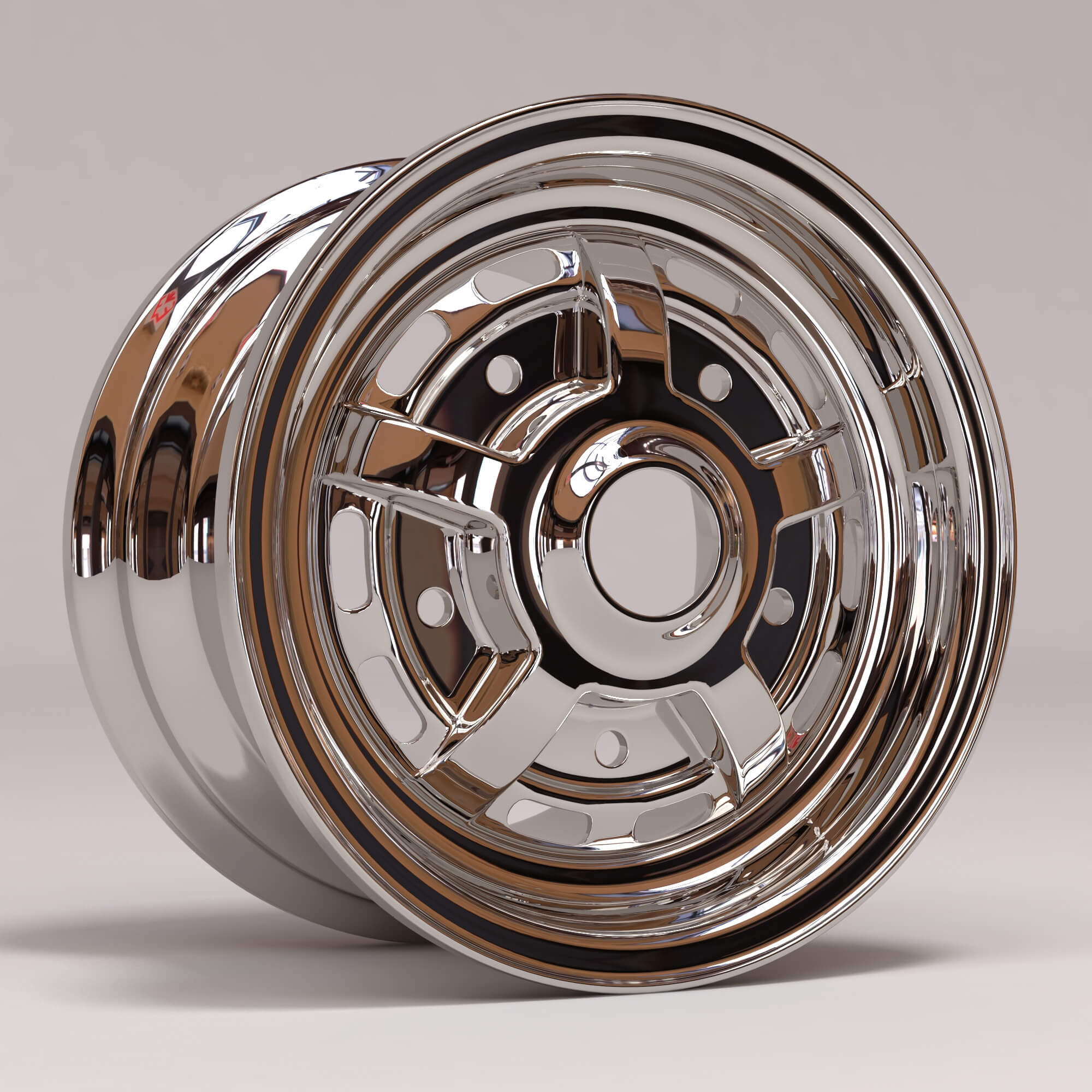 Empi Sprint Star 5Spoke Rim - 3D Model by bayazoff