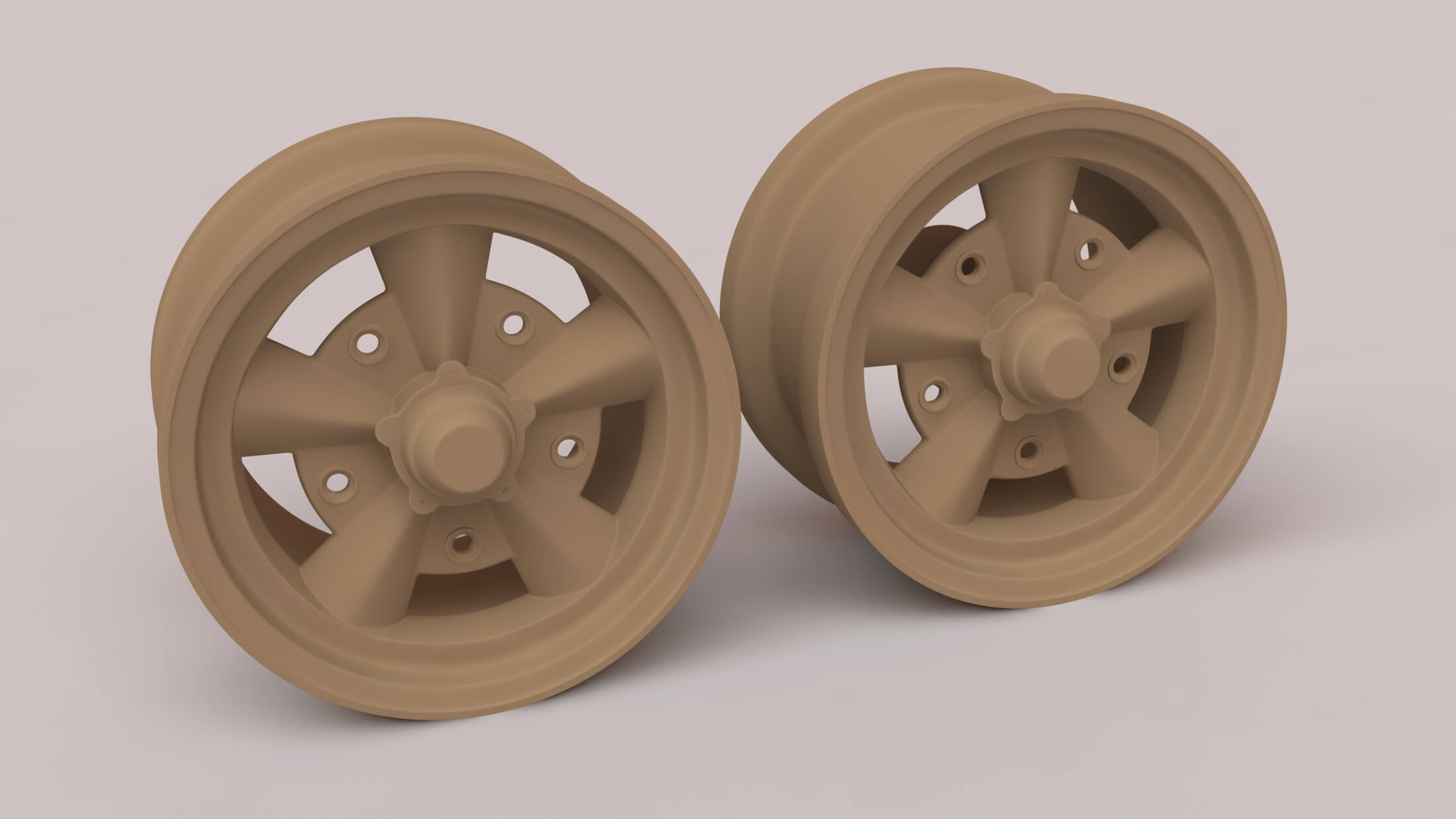 Enkei 5-Spoke Mag Printable Rim 3D Model by bayazoff