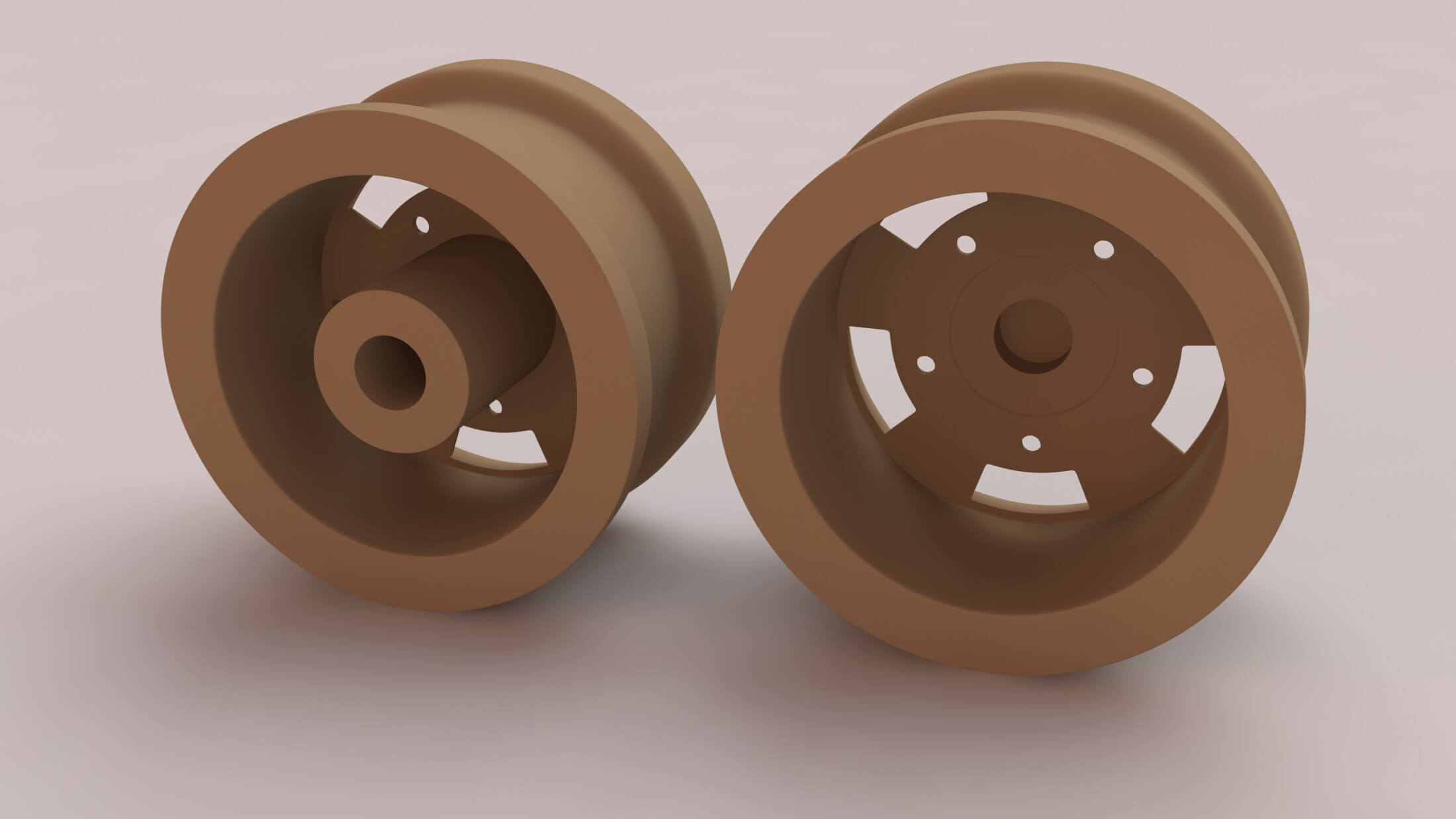 Enkei 5-Spoke Mag Printable Rim 3D Model by bayazoff