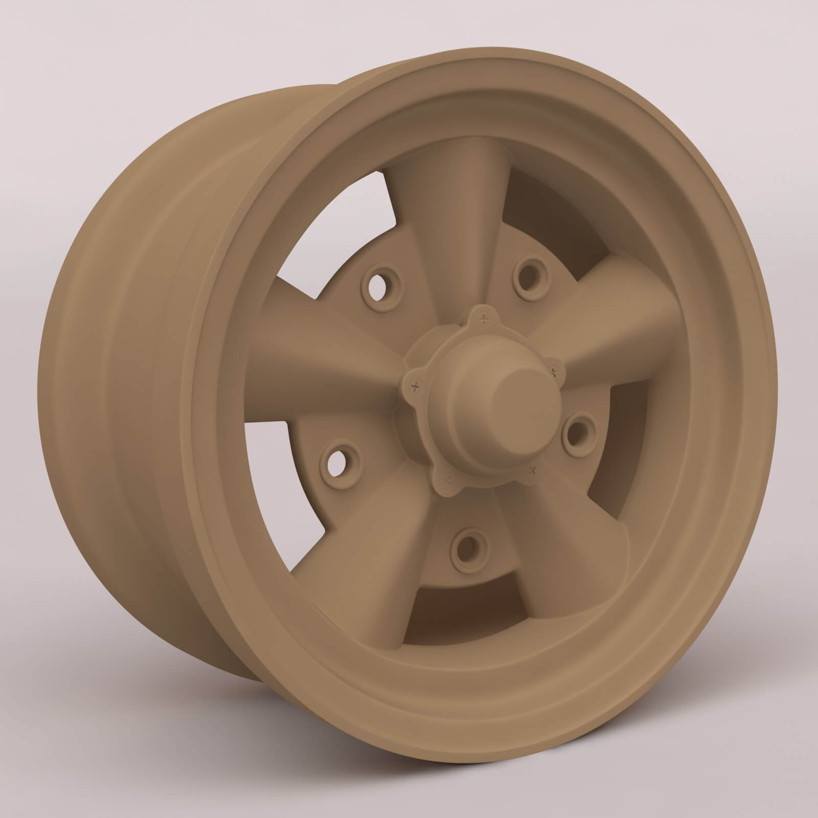 Enkei 5-Spoke Mag Printable Rim 3D Model by bayazoff