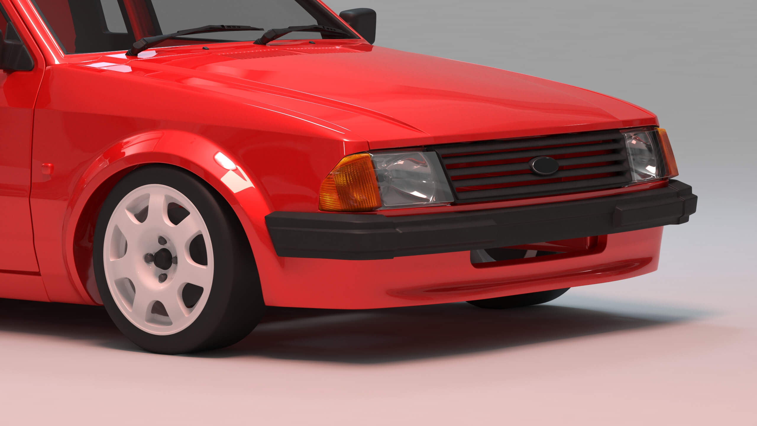 Escort 3rd Gen Van Shell Kit - 3D Print Model by bayazoff