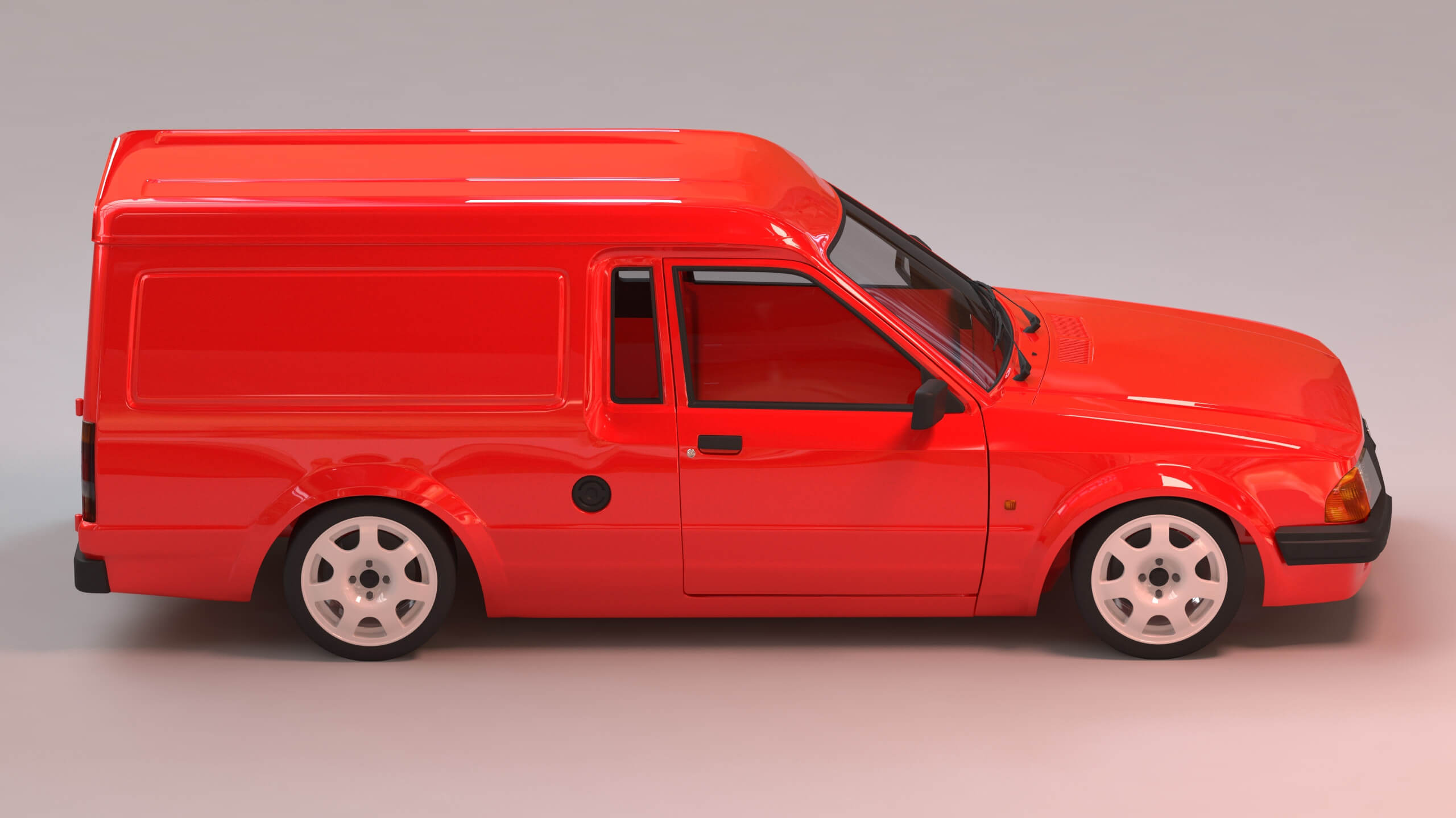 Escort 3rd Gen Van Shell Kit - 3D Model by bayazoff