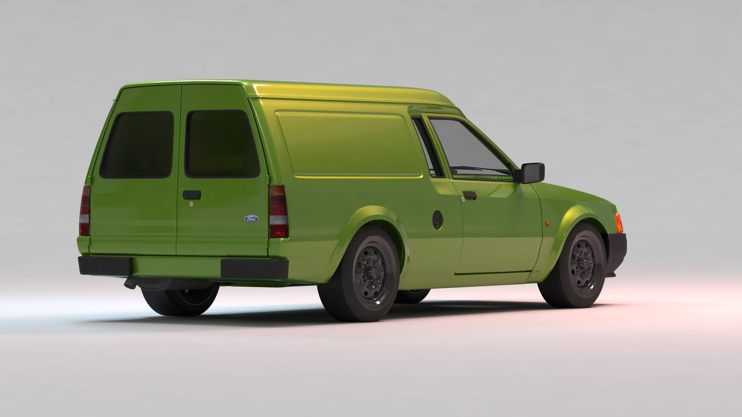Escort 4Thgen Van Shell Print Kit - 3D Model by bayazoff