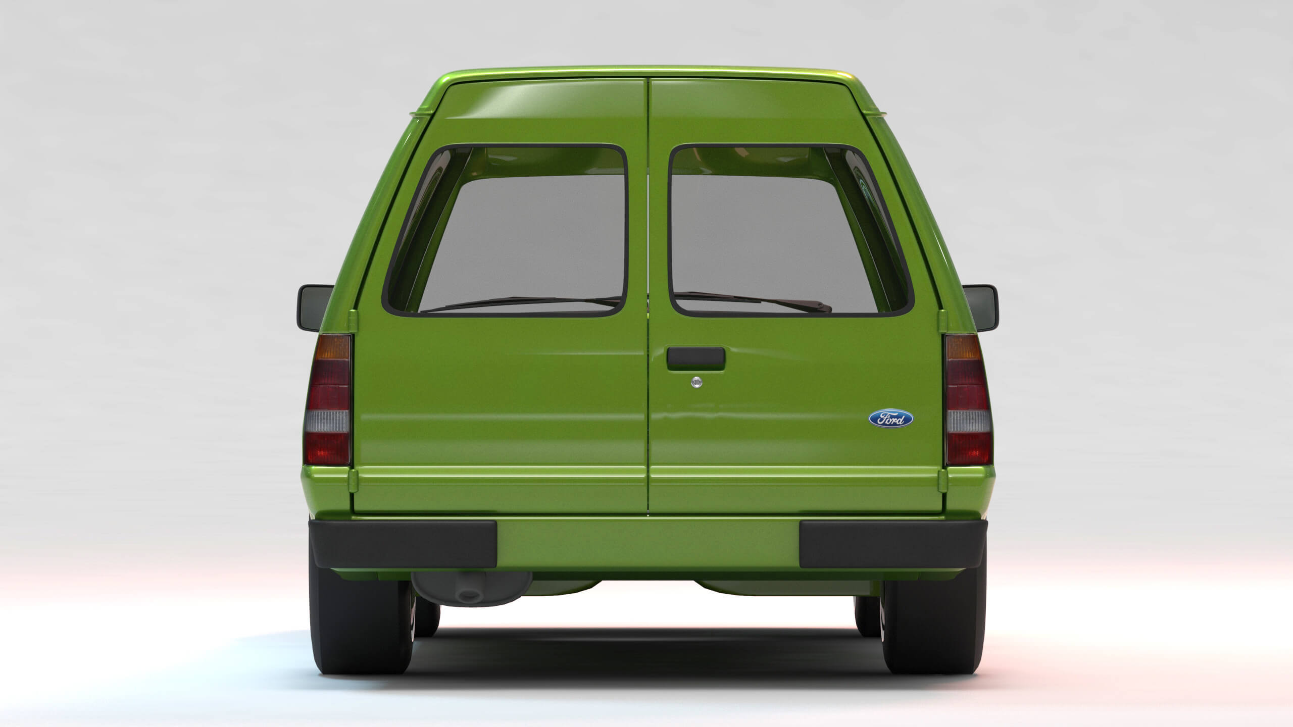 Escort 4Thgen Van Shell Print Kit - 3D Model by bayazoff