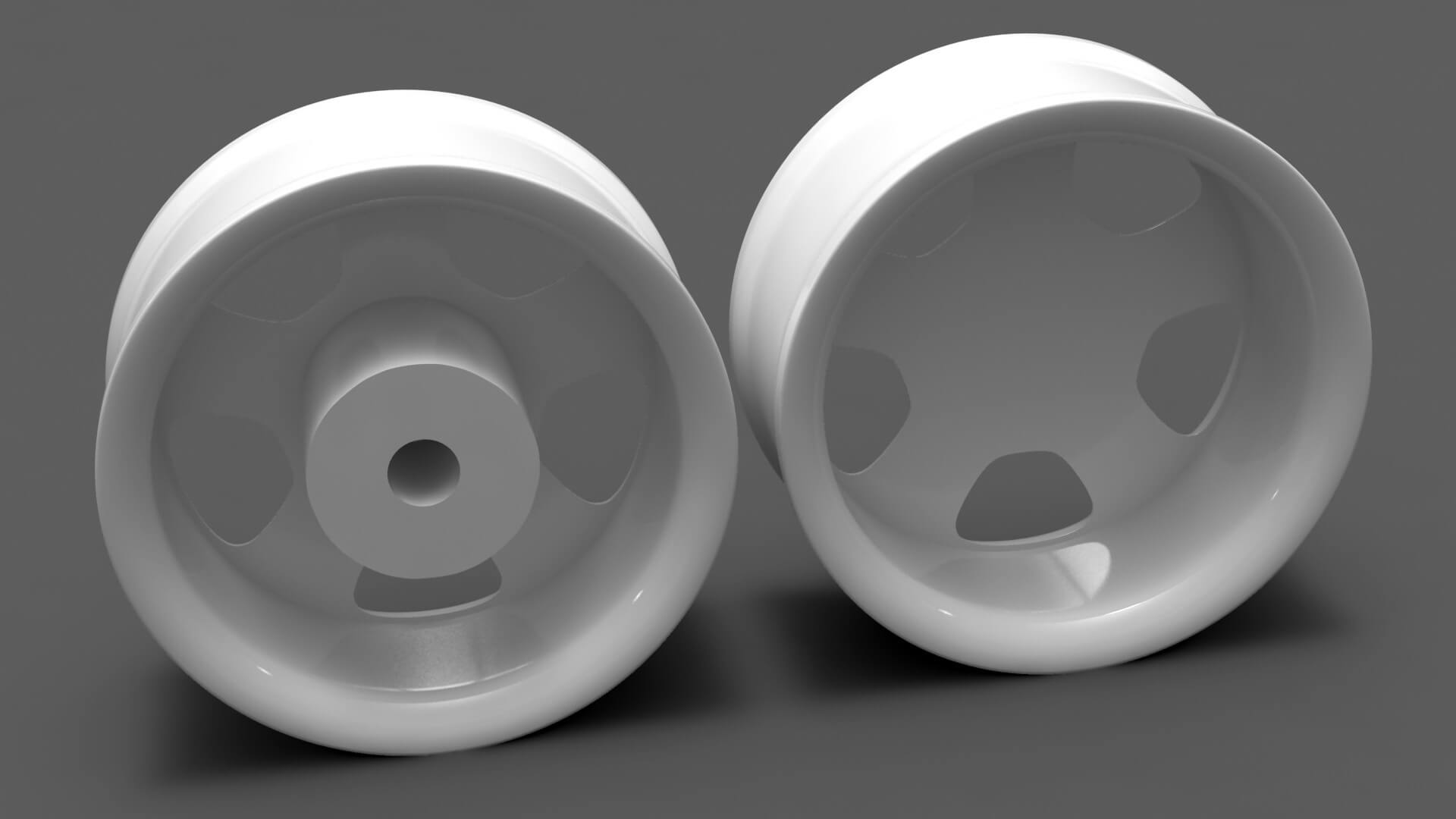 Escort Cosworth Printable Rim - 3D Model by bayazoff