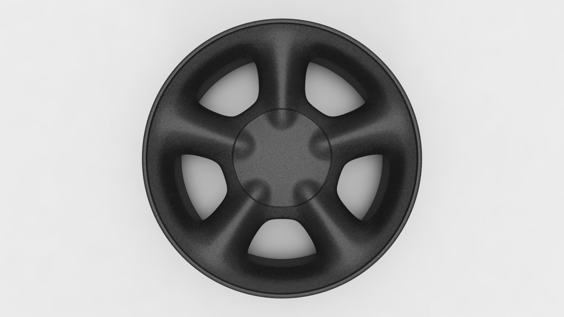 Escort Cosworth Printable Rim - 3D Model by bayazoff