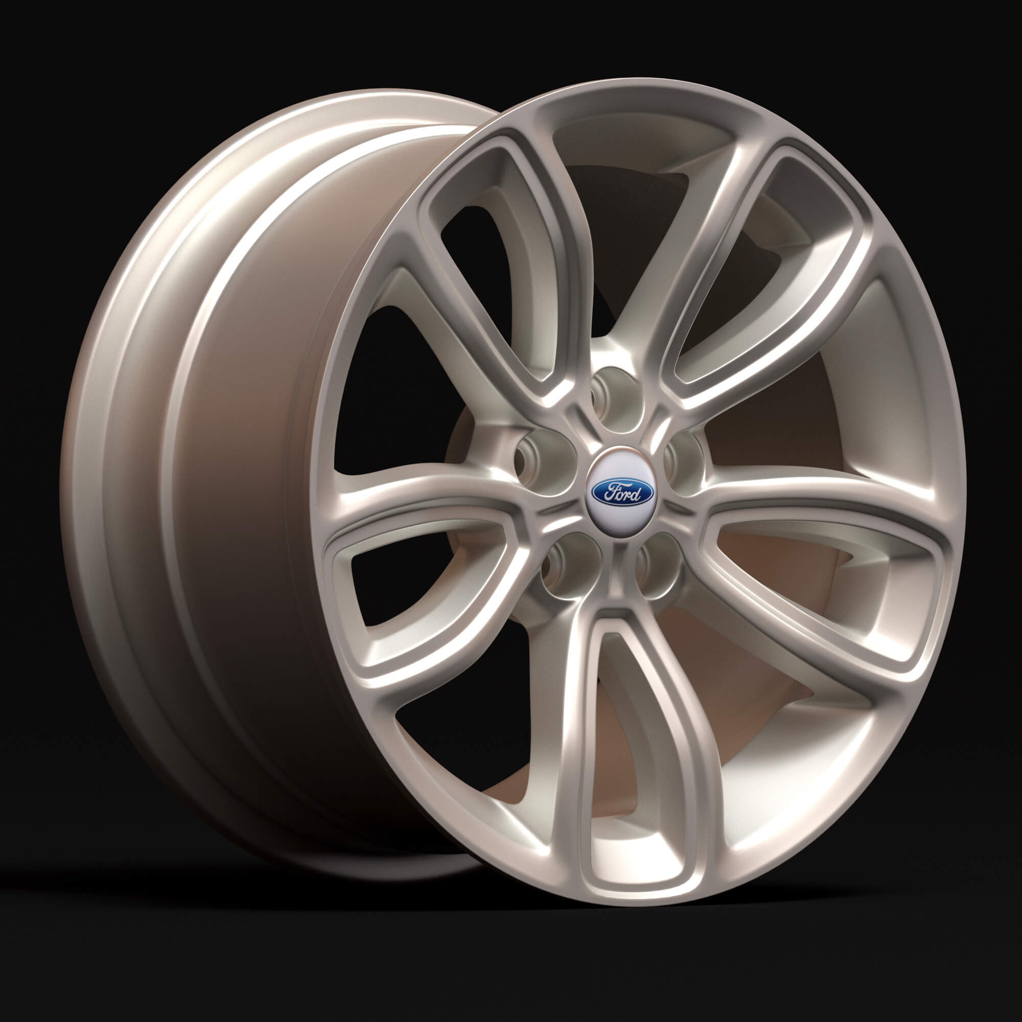 Explorer 2020 OEM Rim - 3D Model by bayazoff