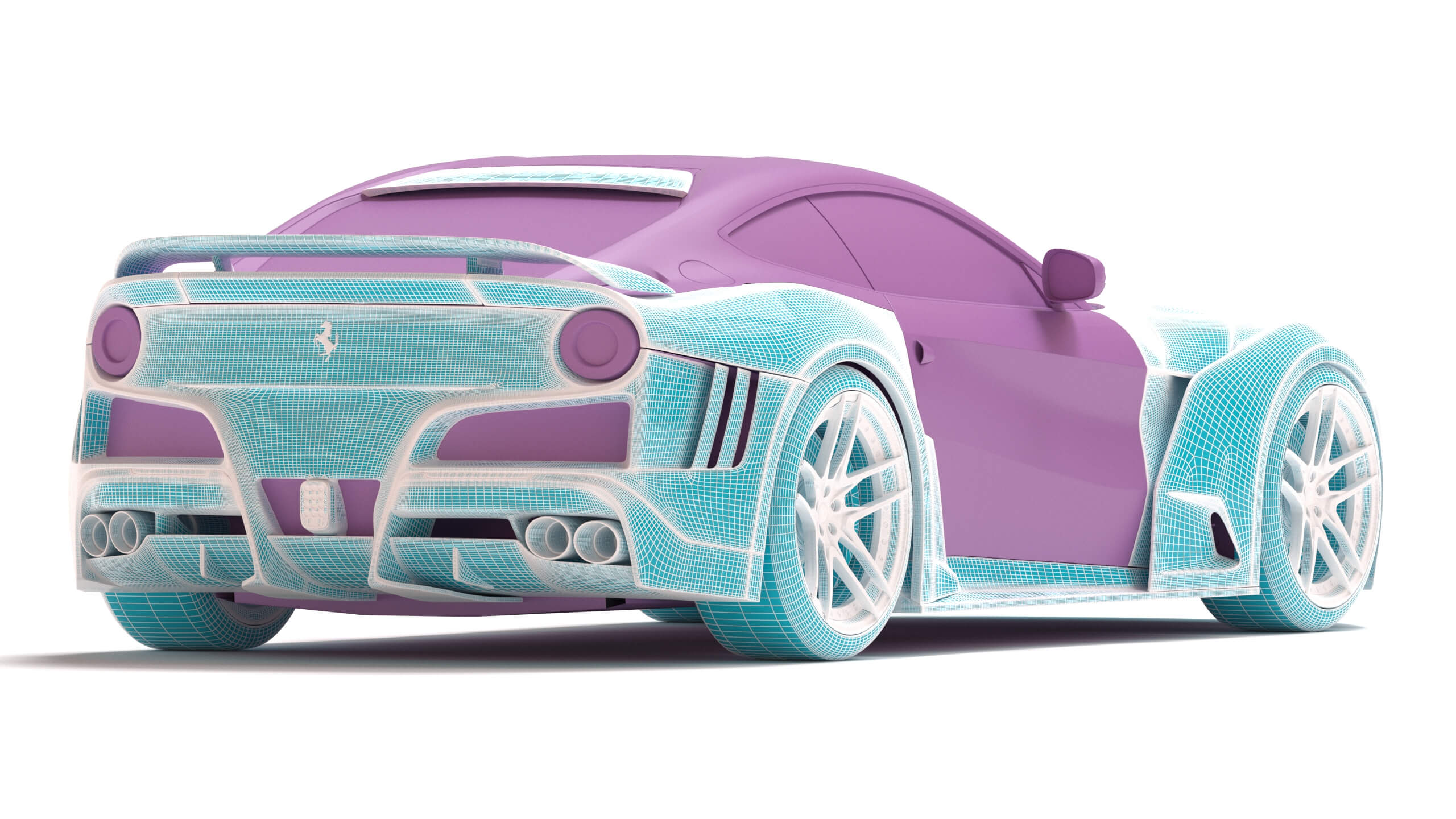 F12 Novitec Rosso N-Largo S Body Kit 3D Model by bayazoff