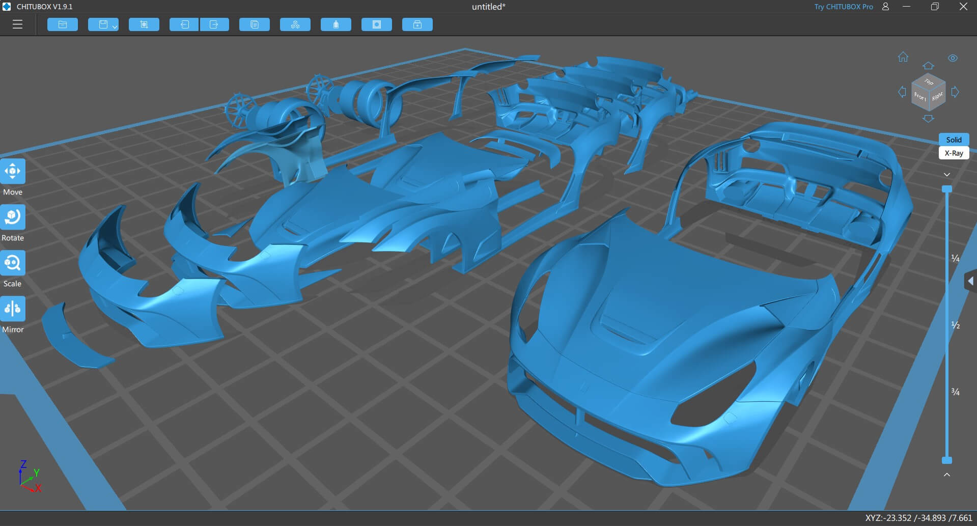 F12 Novitec Rosso N-Largo S Body Kit 3D Model by bayazoff
