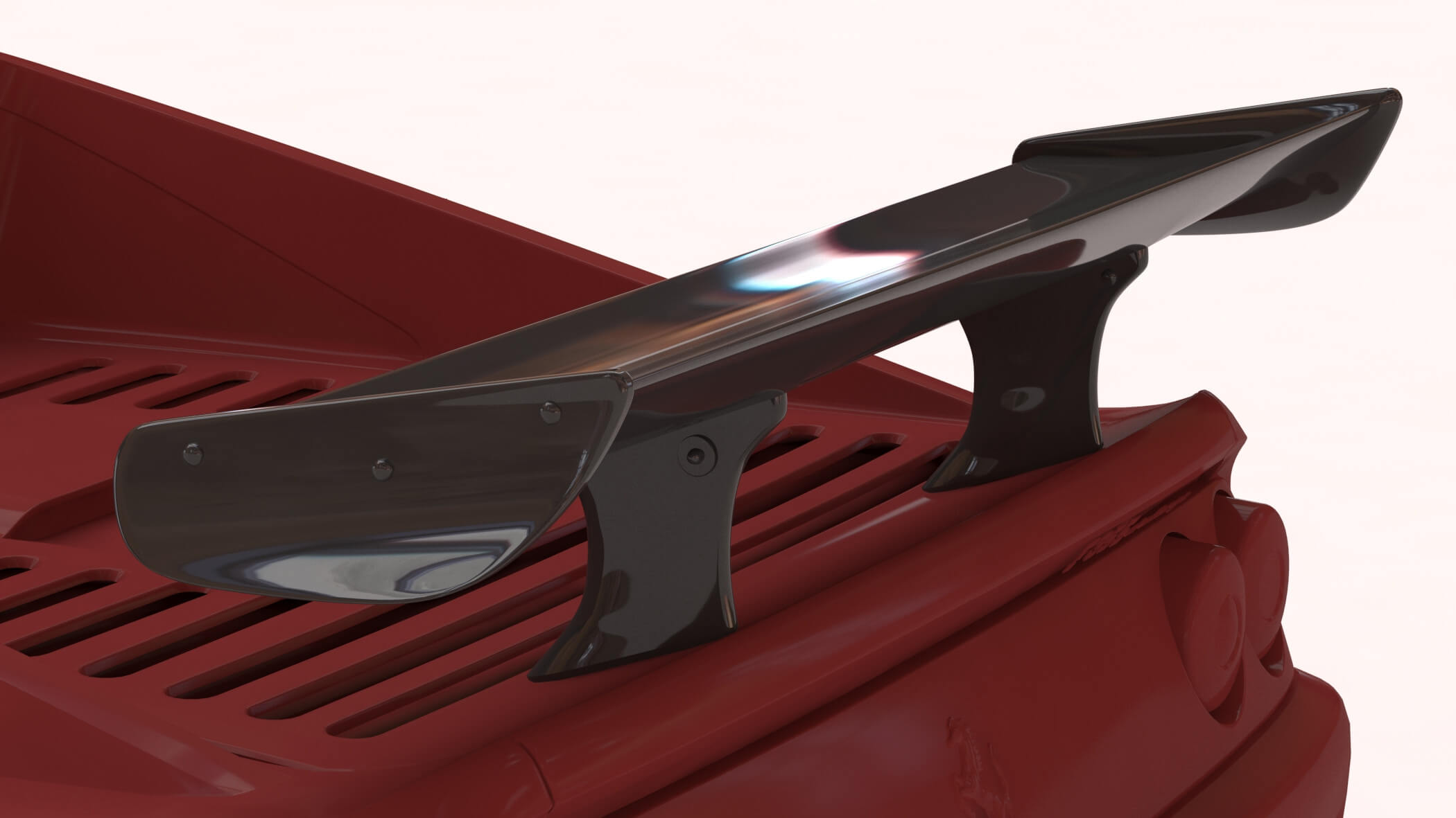 F355 Challenge Spoiler Printable - 3D Model by bayazoff