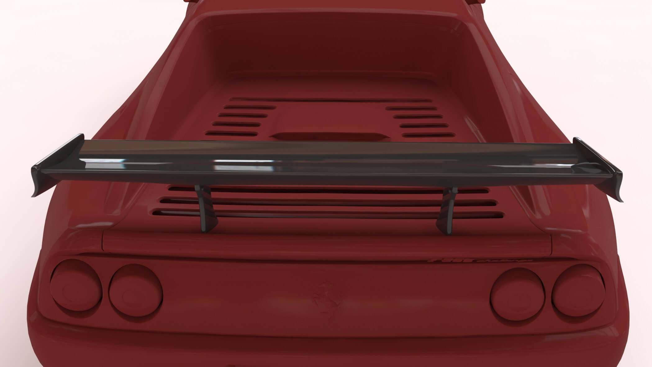 F355 Challenge Spoiler Printable - 3D Model by bayazoff