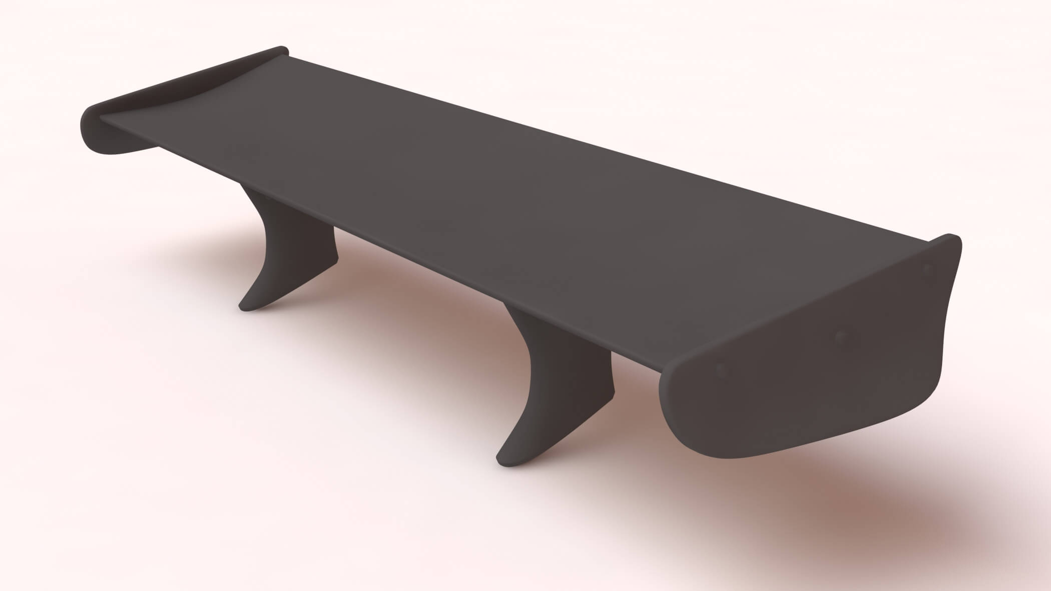 F355 Challenge Spoiler Printable - 3D Model by bayazoff