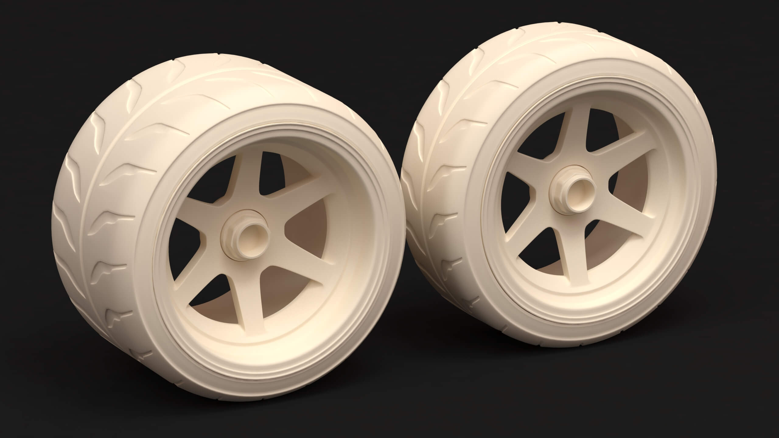 F40 Liberty Walk Wheels Standalone - 3D Model by bayazoff