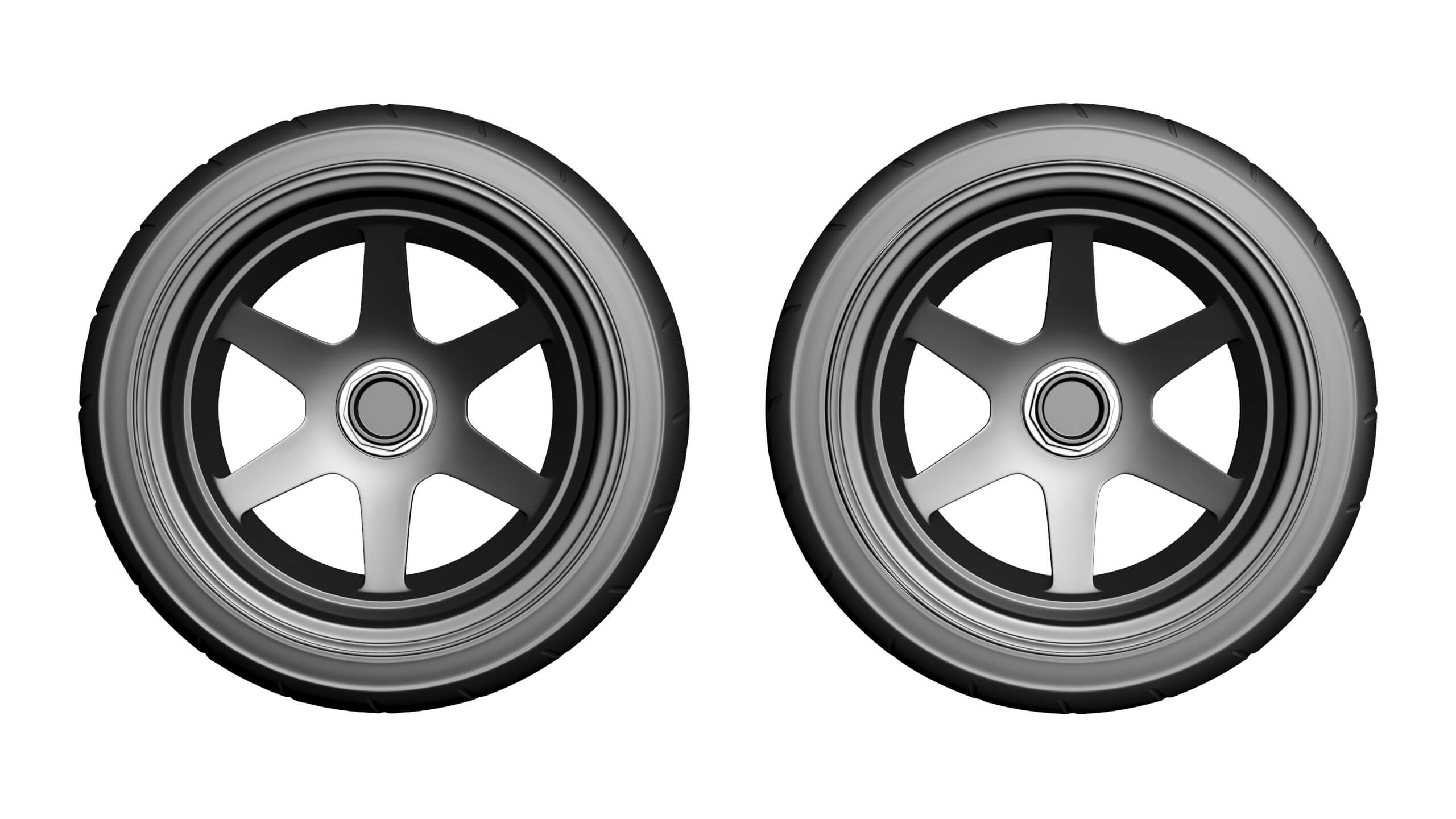 F40 Liberty Walk Wheels Standalone - 3D Model by bayazoff