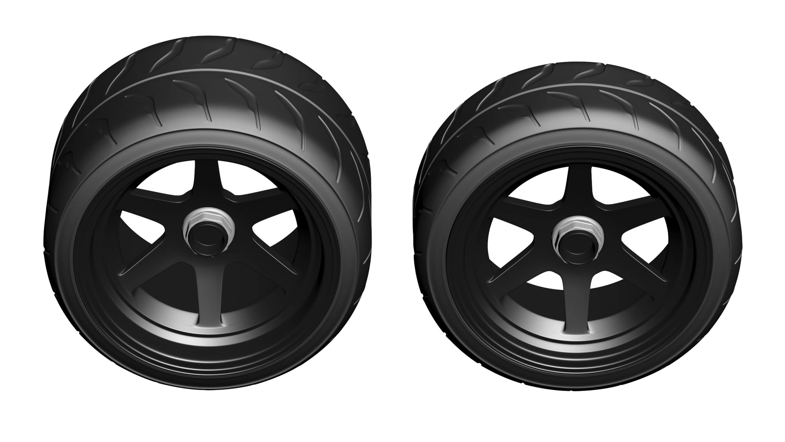 F40 Liberty Walk Wheels Standalone - 3D Model by bayazoff