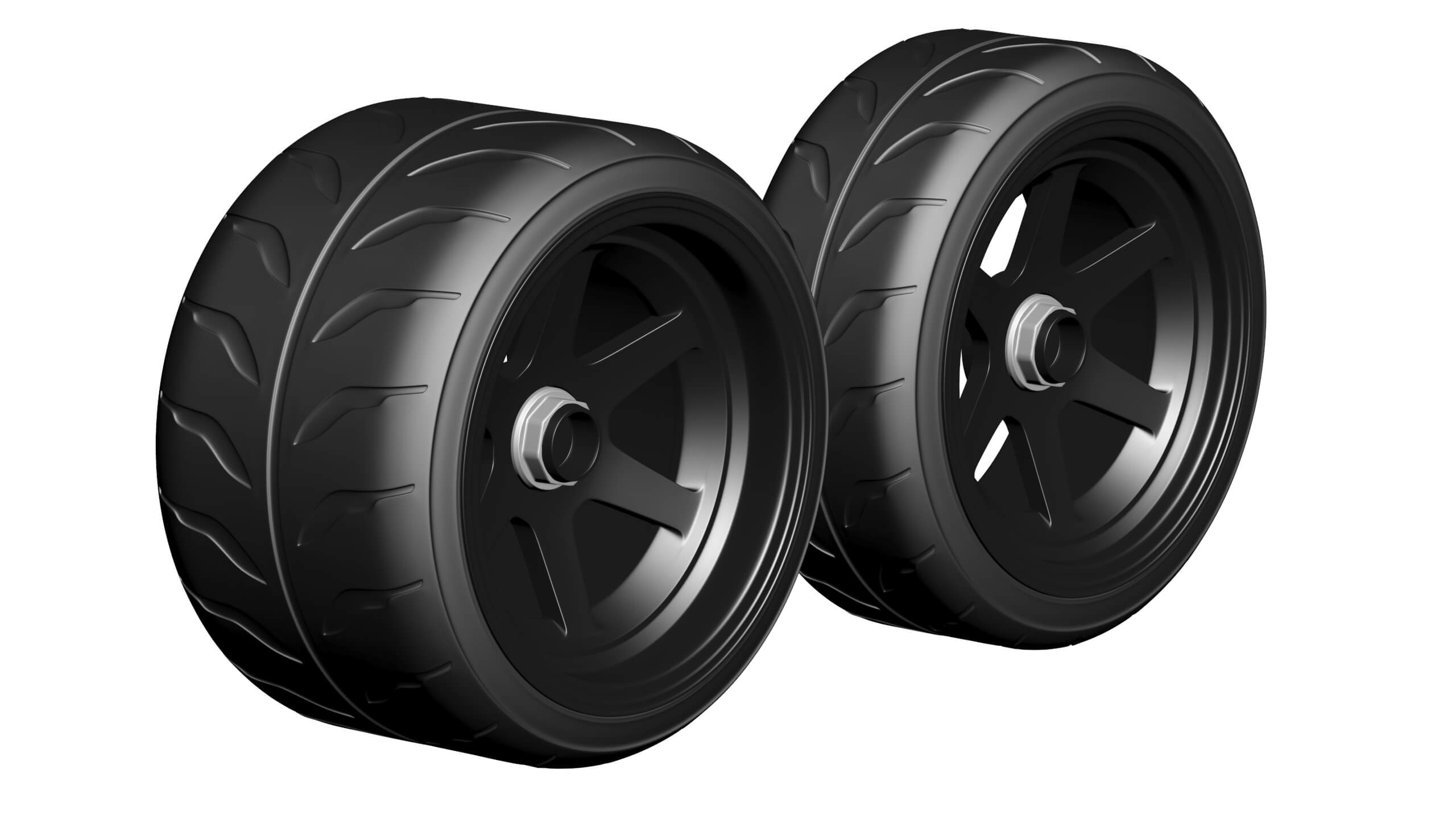 F40 Liberty Walk Wheels Standalone - 3D Model by bayazoff