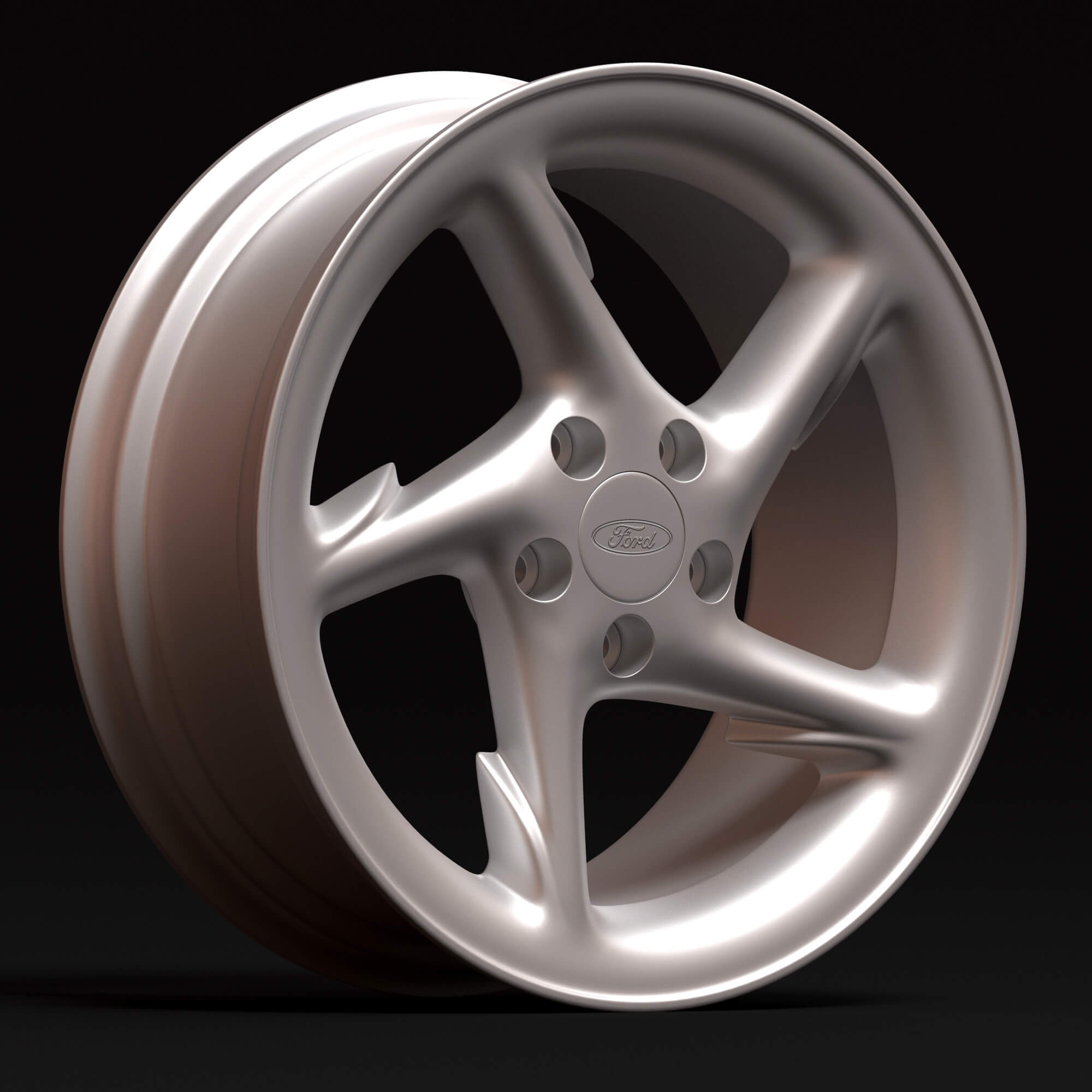 Falcon EF Sharkfin Wheel - 3D Model by bayazoff