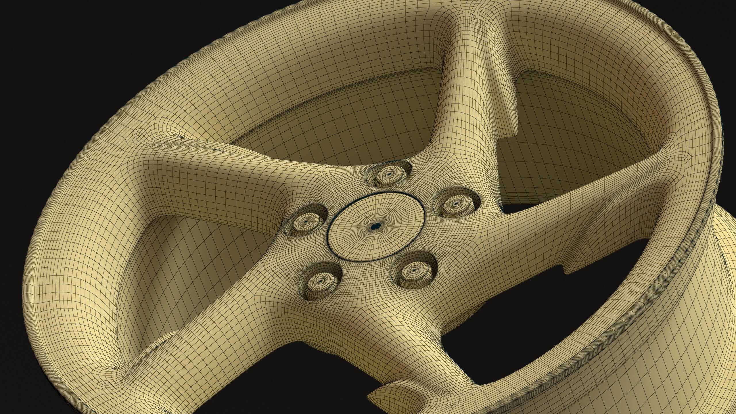 Falcon EF Sharkfin Wheel - 3D Model by bayazoff