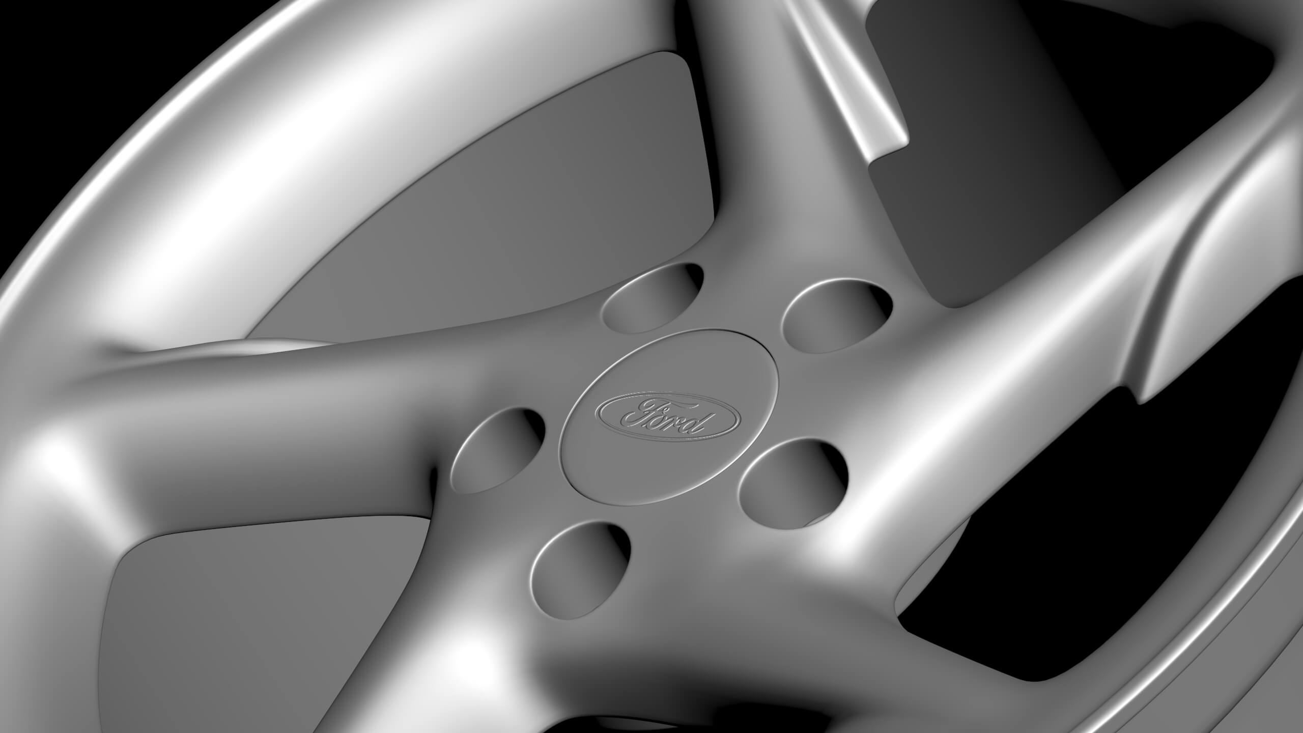 Falcon EF Sharkfin Wheel - 3D Model by bayazoff