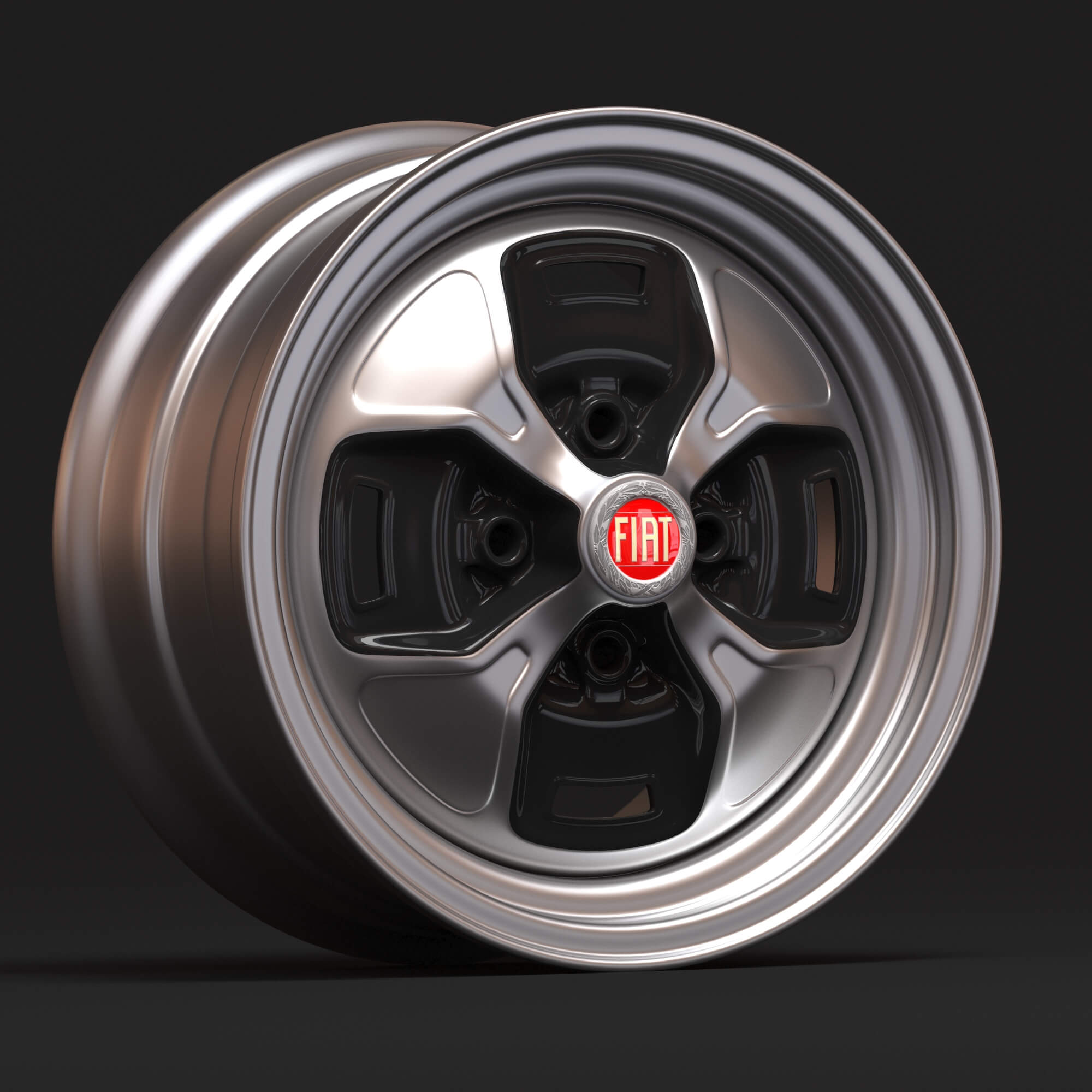 Fiat 123 Wheels - 3D Model by bayazoff