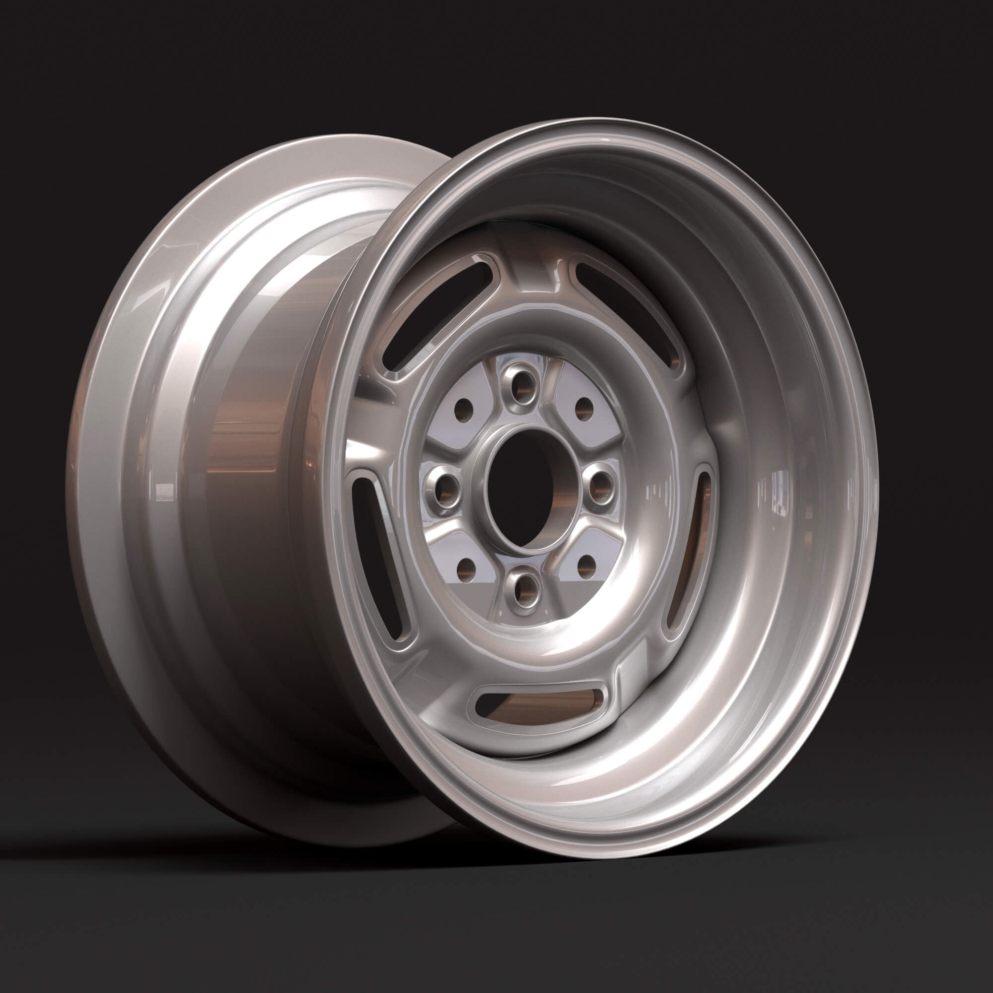 Fiesta MK2 6J Steel Wheels - 3D Print Model by bayazoff