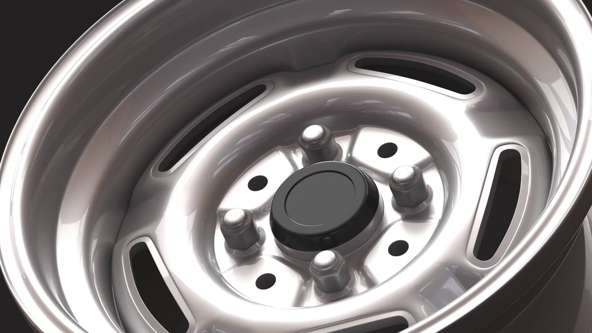 Fiesta MK2 6J Steel Wheels - 3D Model by bayazoff