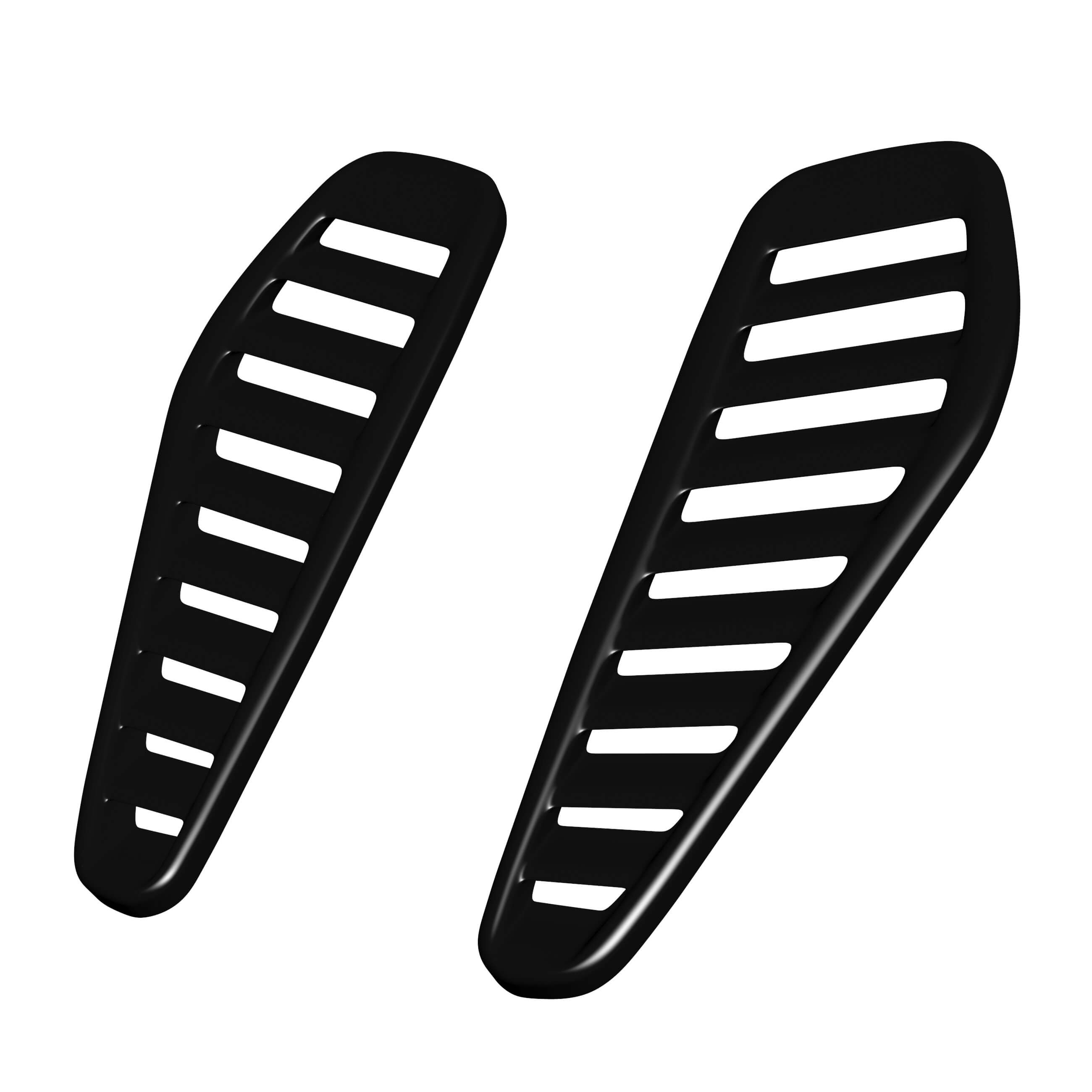 Fiesta Turbo Bonnet Vents - 3D Model by bayazoff