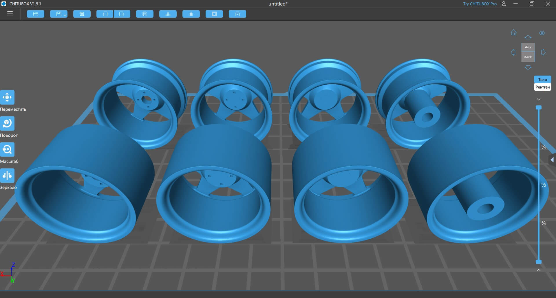 Fifteen52 Tarmac Three Versions Printable - 3D Model by bayazoff