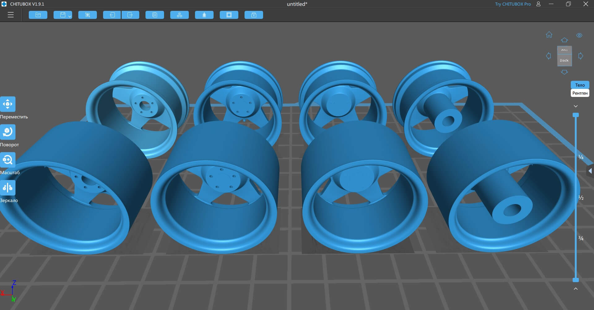 Fifteen52 Tarmac Three Versions Printable - 3D Model by bayazoff