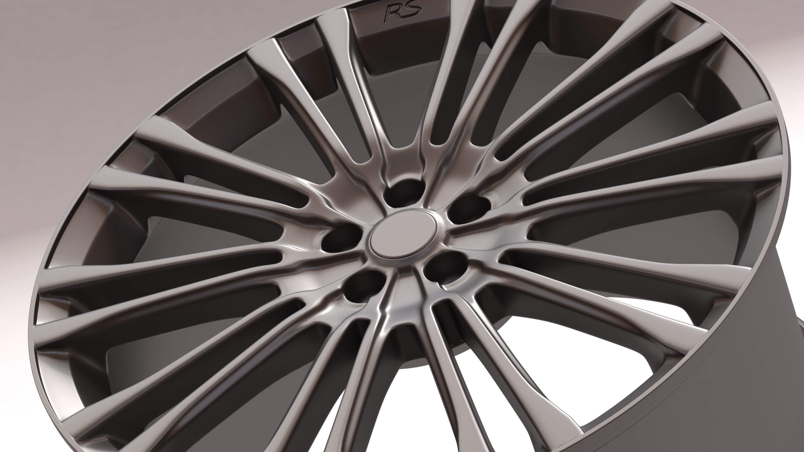 Focus RS MK3 Alloy Rim - 3D Model by bayazoff