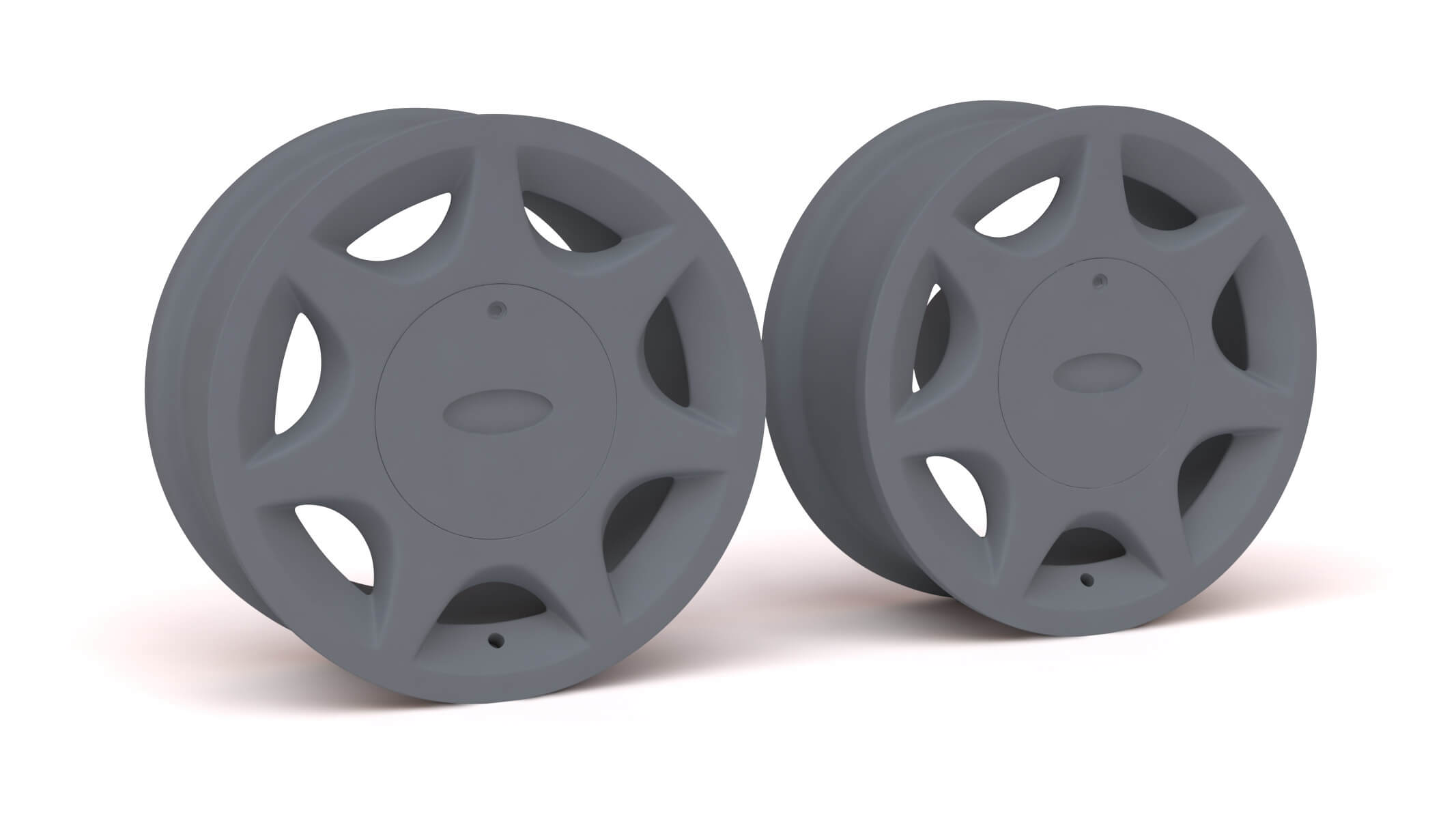 Ford Capri 7 Spokes Alloy Rim Printaable - 3D Model by bayazoff