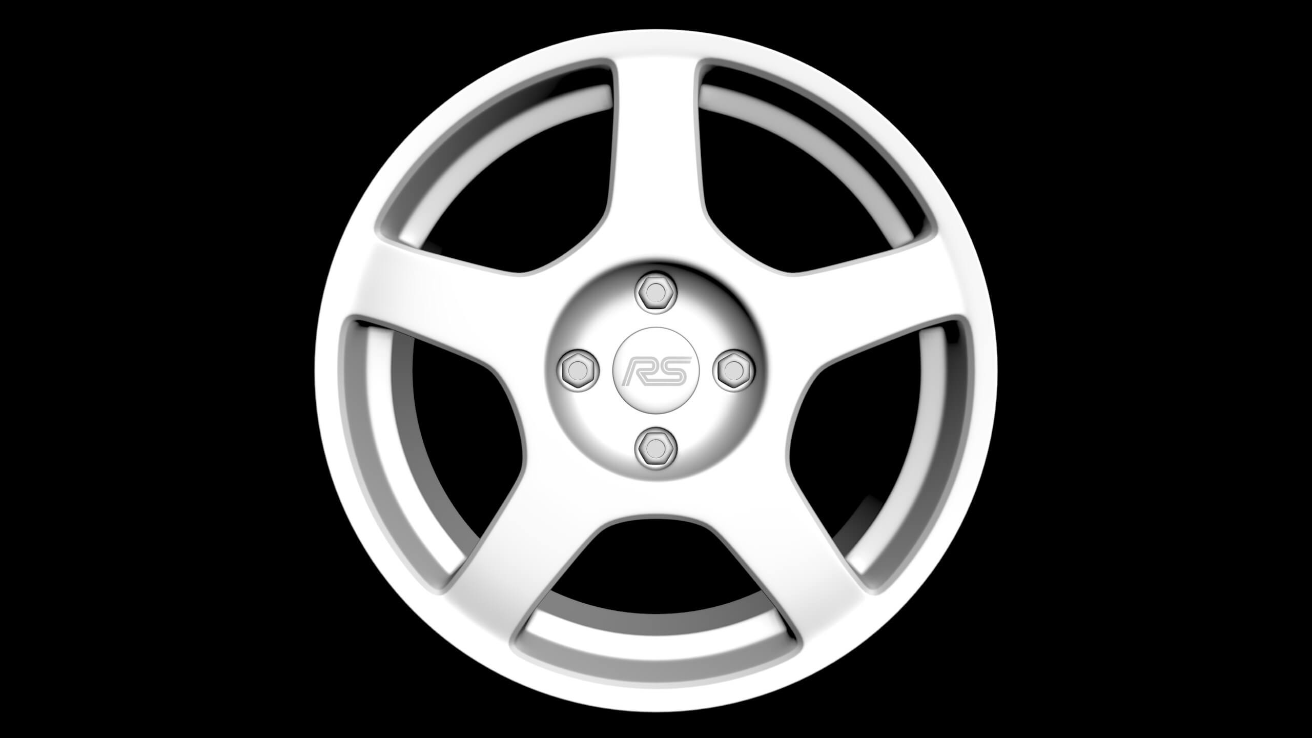 Ford Focus Mk1 RS Wheel - 3D Model by bayazoff