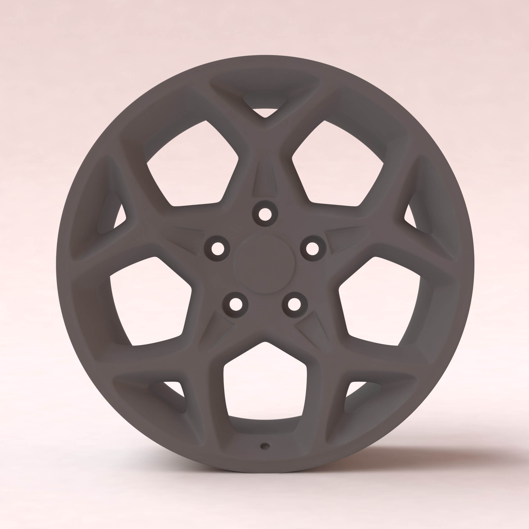 Ford Rim Printable - 3D Model by bayazoff