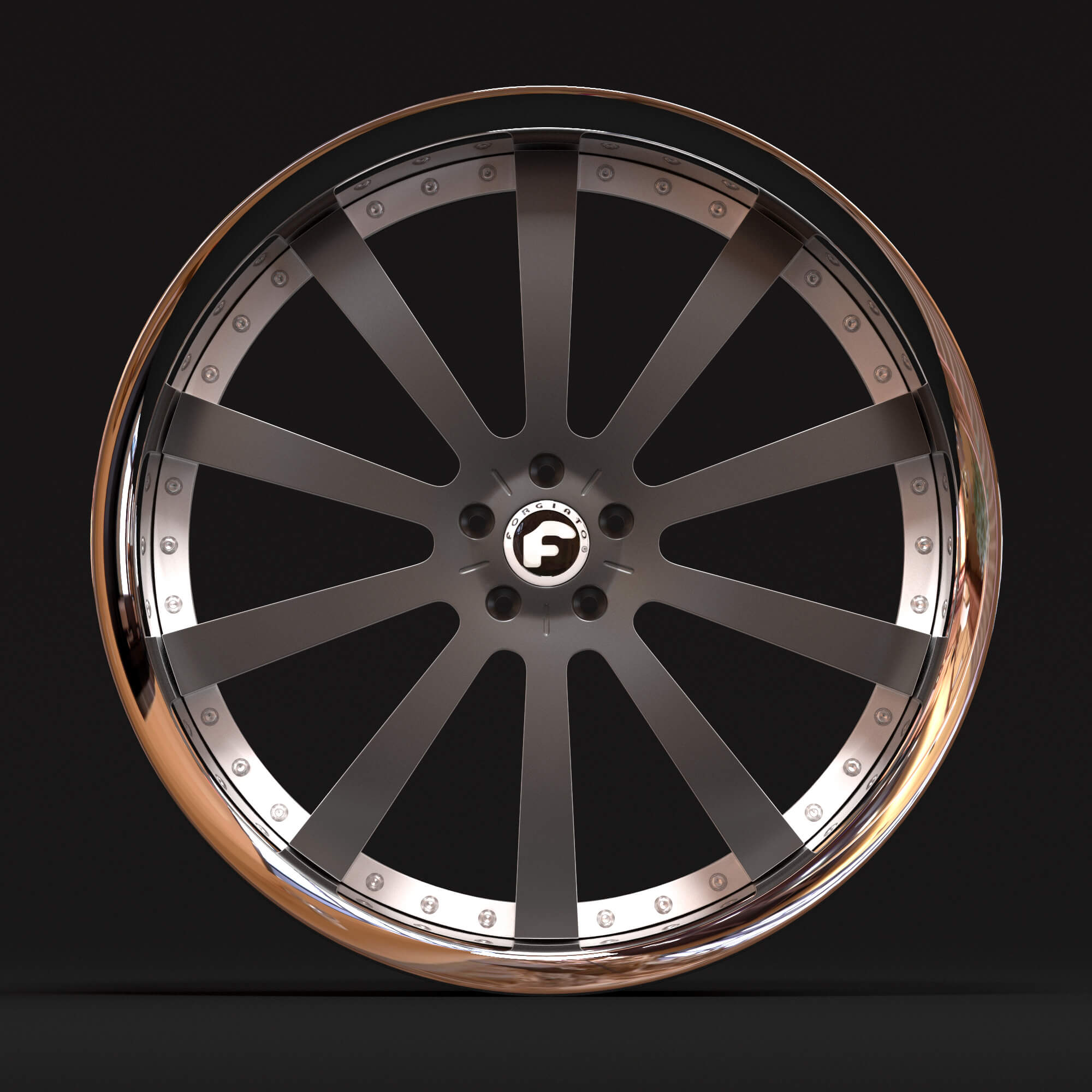 Forgiato Concavo - 3D Print Model by bayazoff